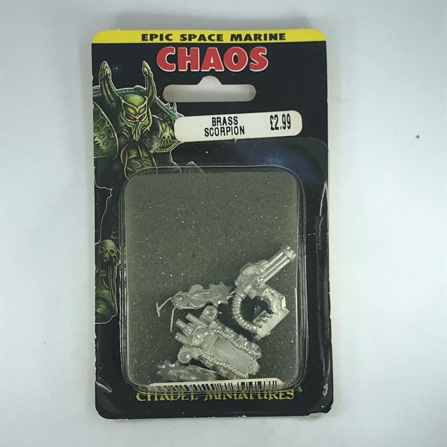 Metal Epic Brass Scorpion Space Ork Blister - Warhammer Armageddon C85 – Merlins Miniatures