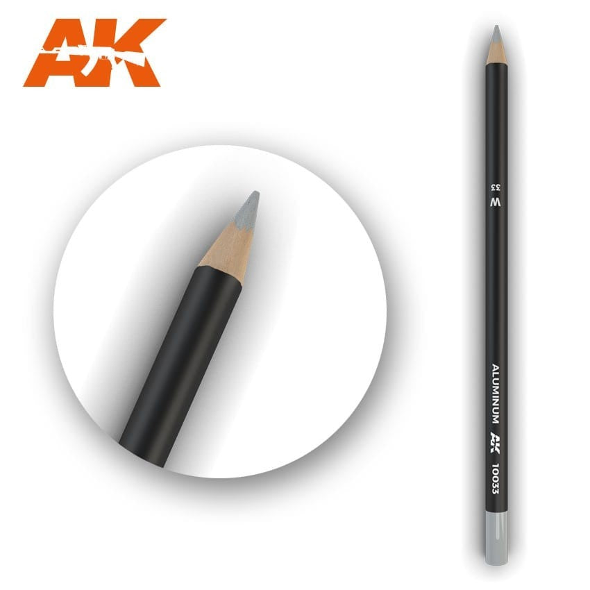 Aluminium - Weathering Pencils - Brand New - AK Interactive Pencils