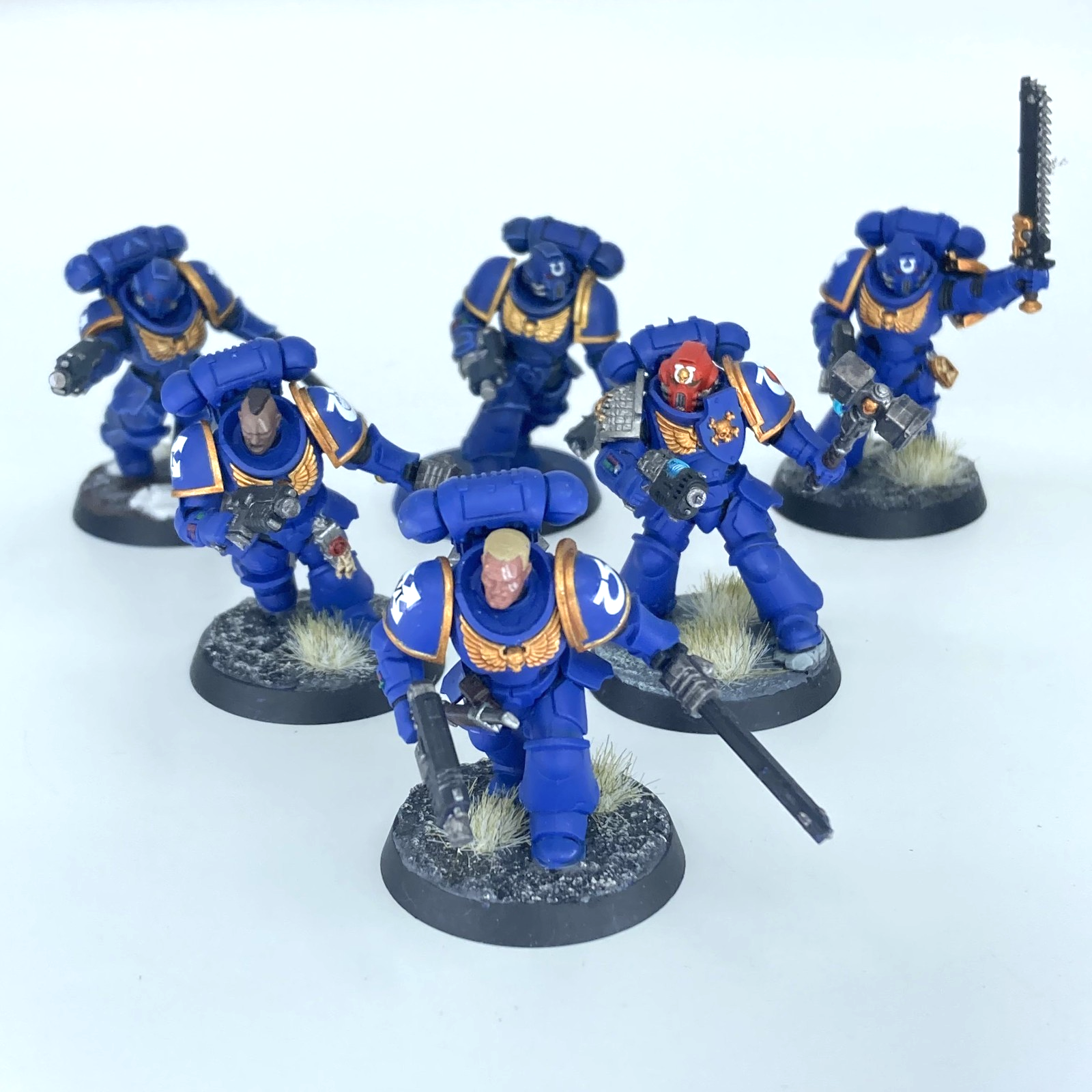 Assault Intercessor Squad - Ultramarines Space Marines - Warhammer 40k
