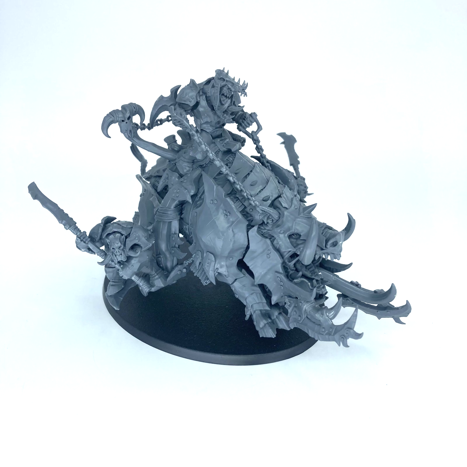 Tuskboss on Maw-grunta - Ironjawz Orruk Warclans Warhammer Age of Sigm