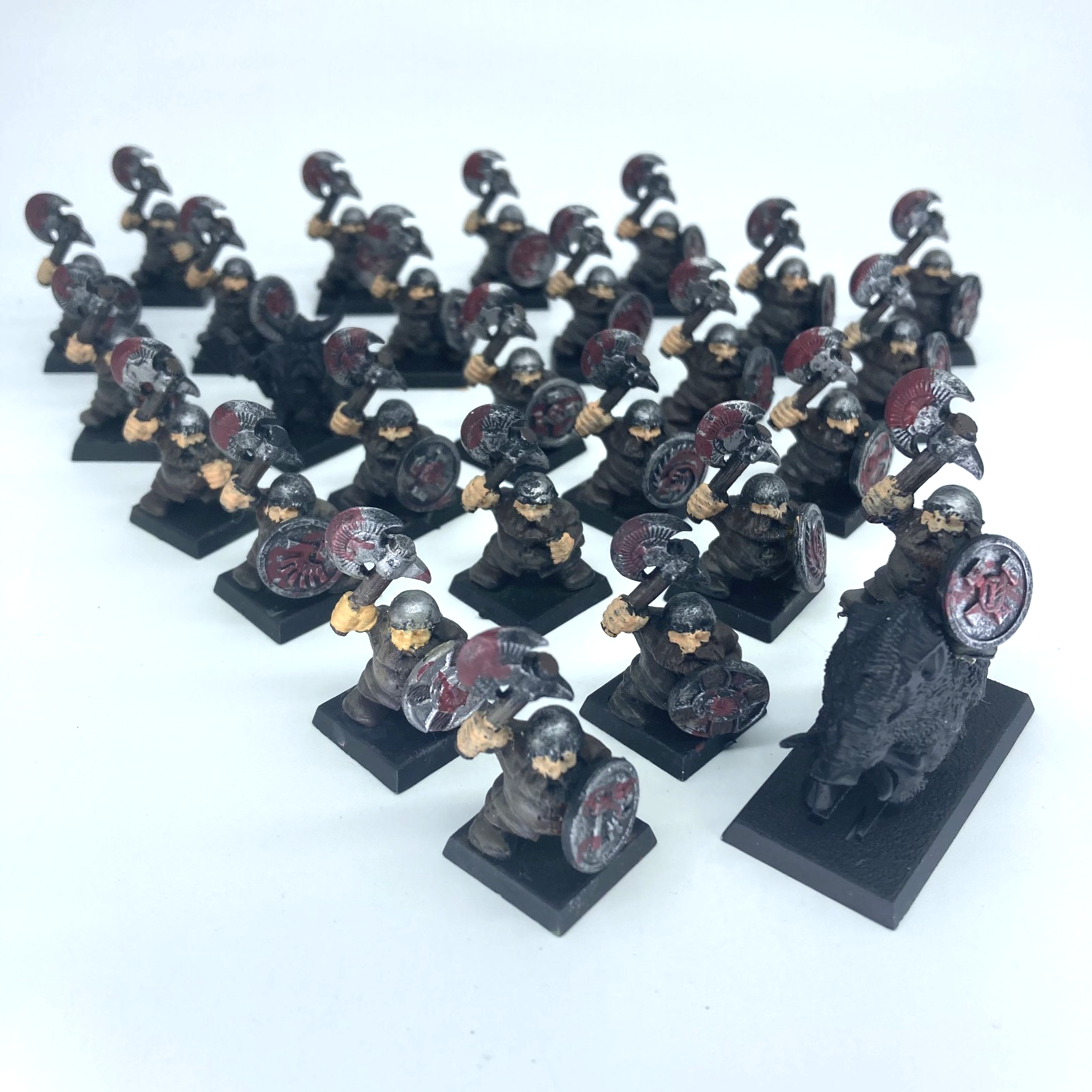 Dwarf Warriors - Dwarfs - Citadel Warhammer Fantasy Games Workshop C35