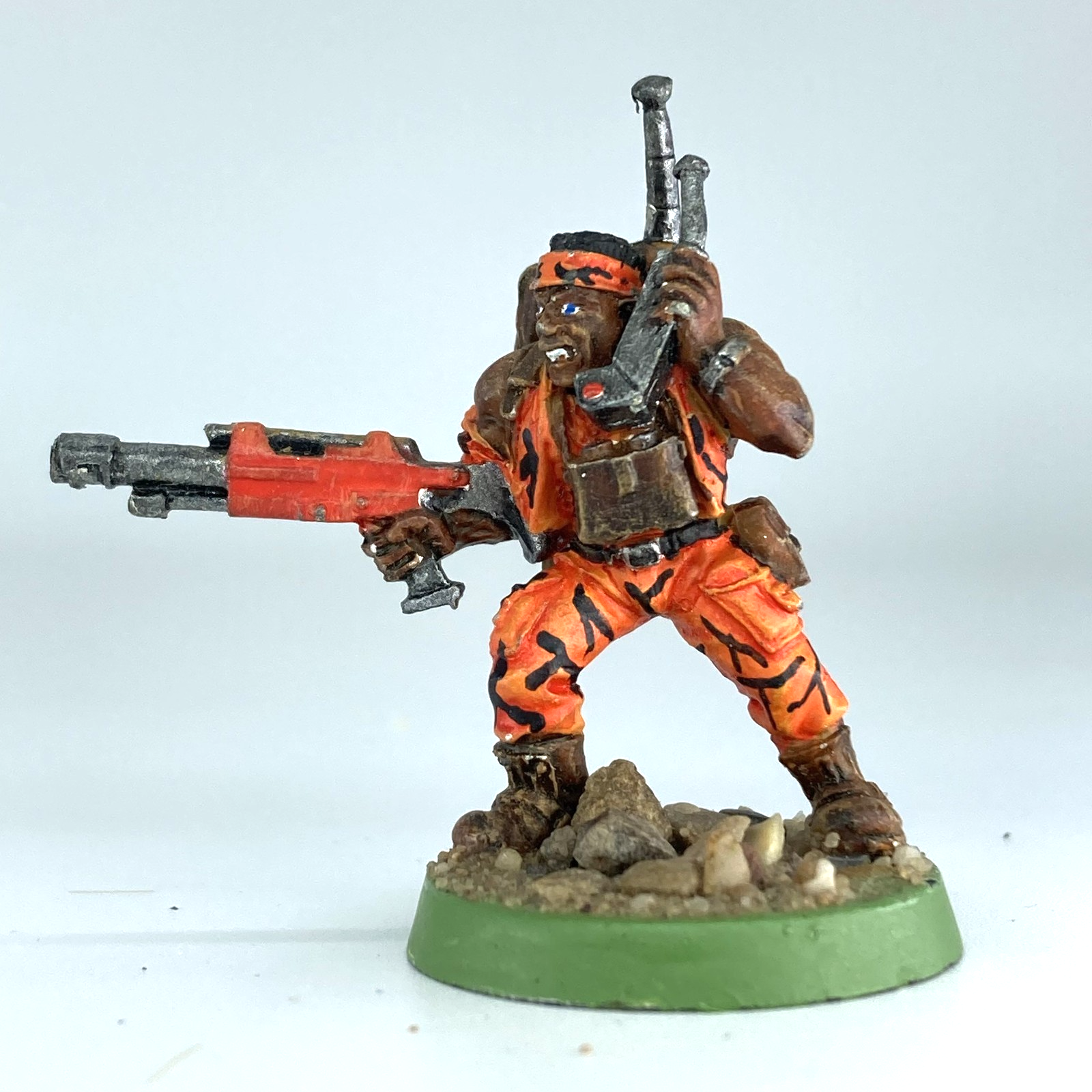 Catachan Vox Officer - Imperial Guard - Warhammer 40K GW Classic Metal