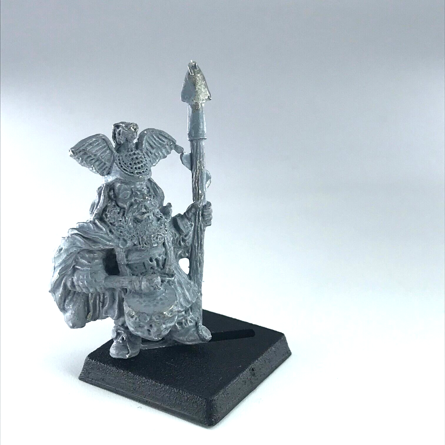 Citadel Dwarf Drummer Nock Iron Claw Dated 1987 Warhammer Classic Meta