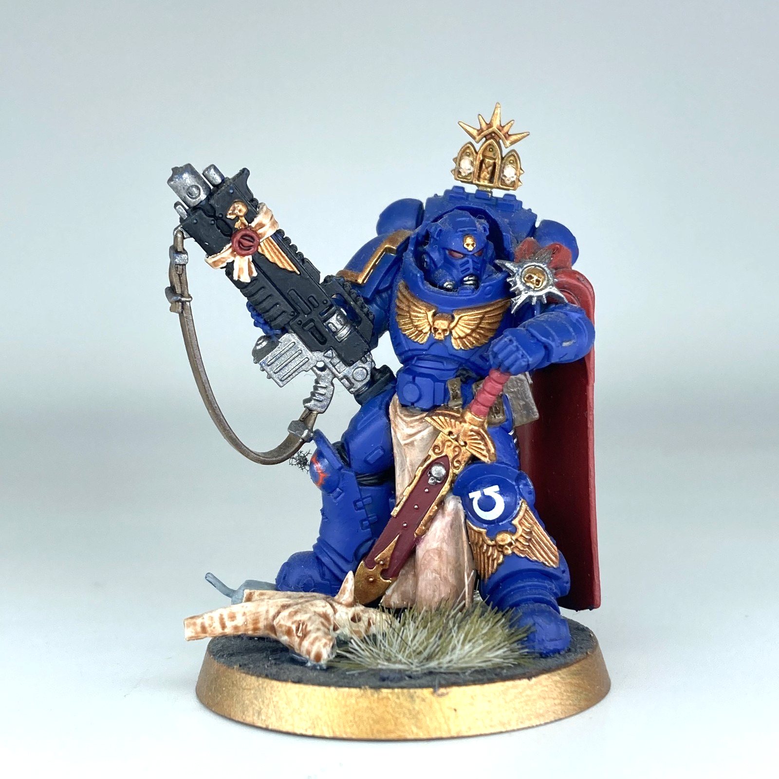 Primaris Gravis Captain - Ultramarines - Painted Warhammer 40K GW X144