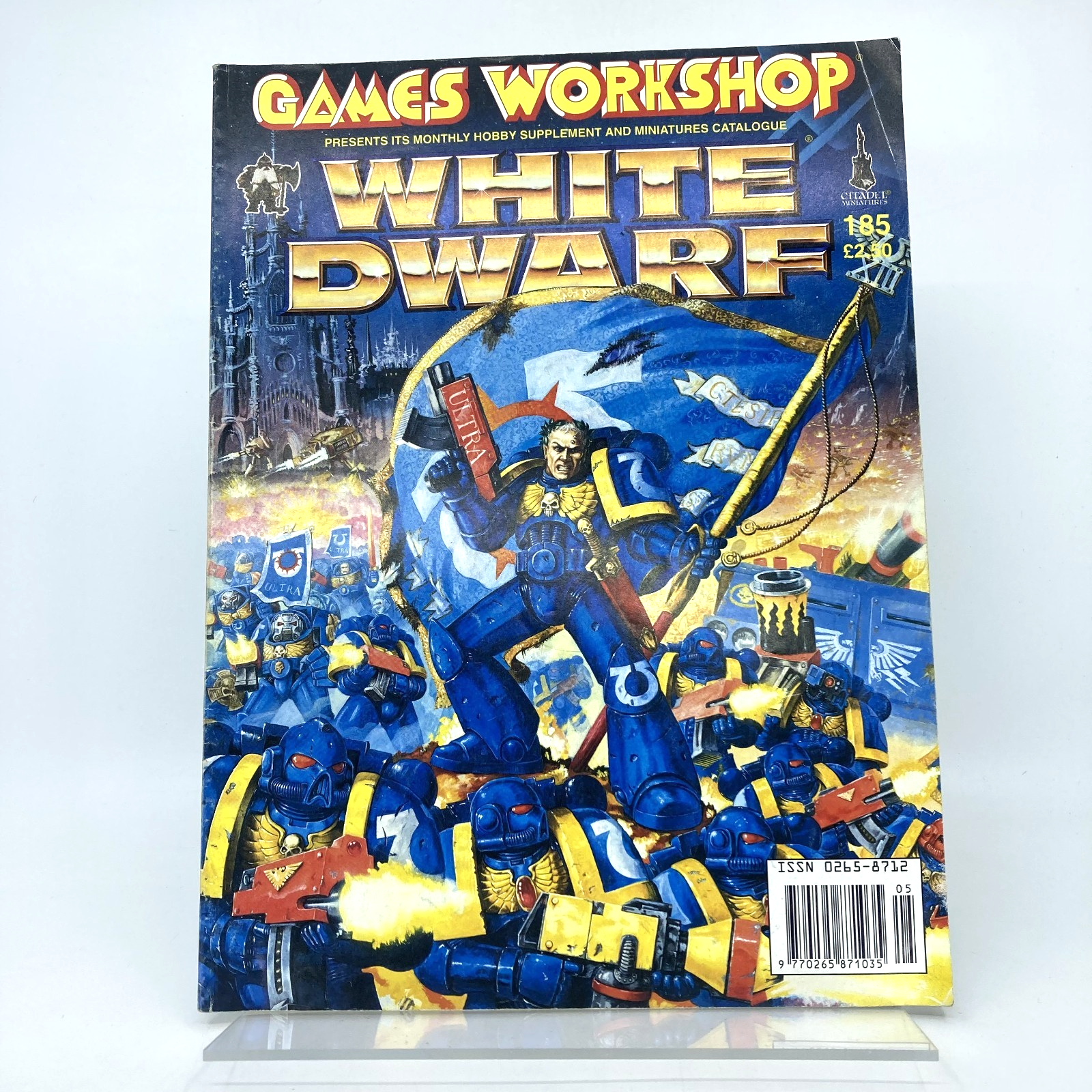 White Dwarf 185 Magazine Games Workshop Warhammer Fantasy 40,000 40K M