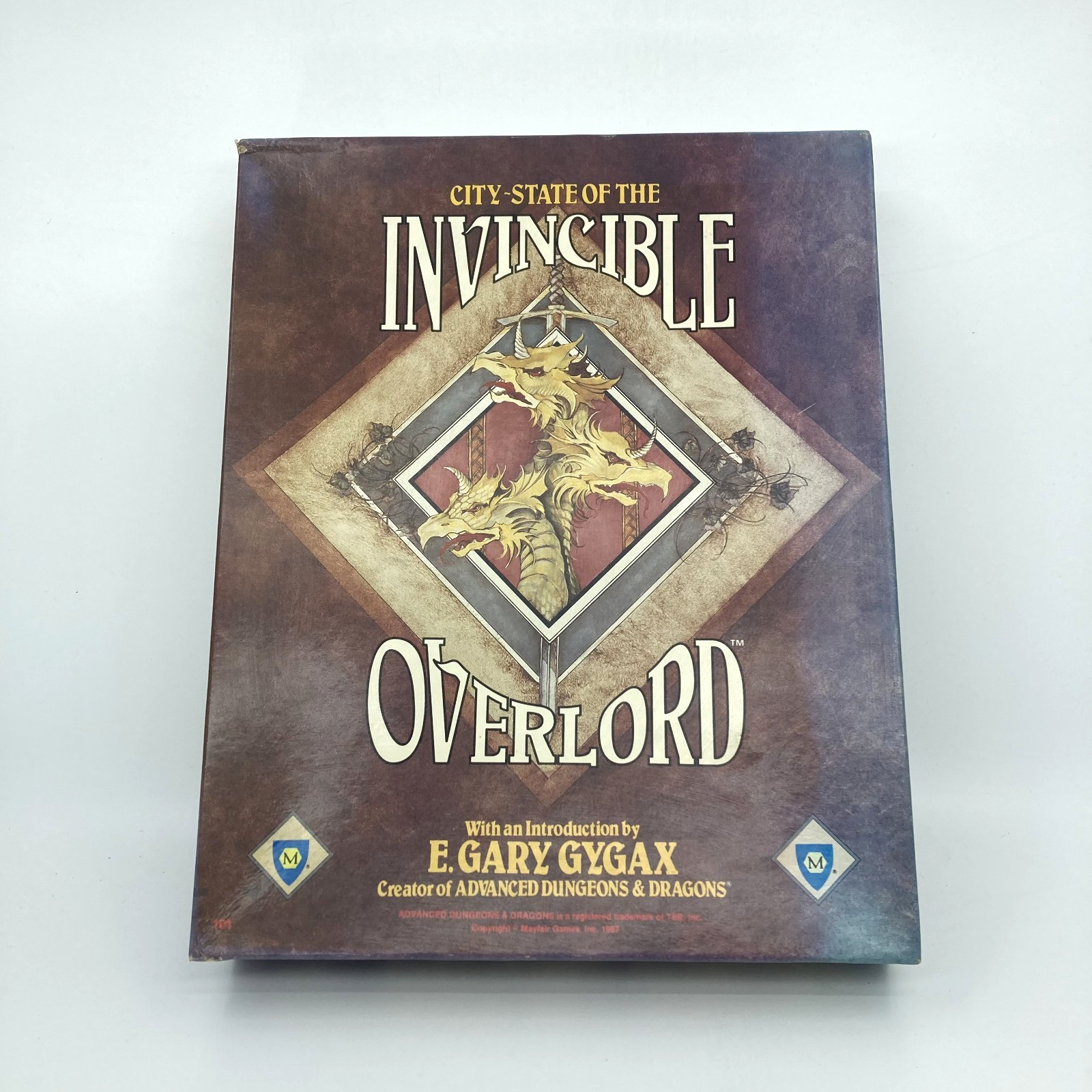 City State Of The Invincible Overlord - Gary Gygax - Board Game W527