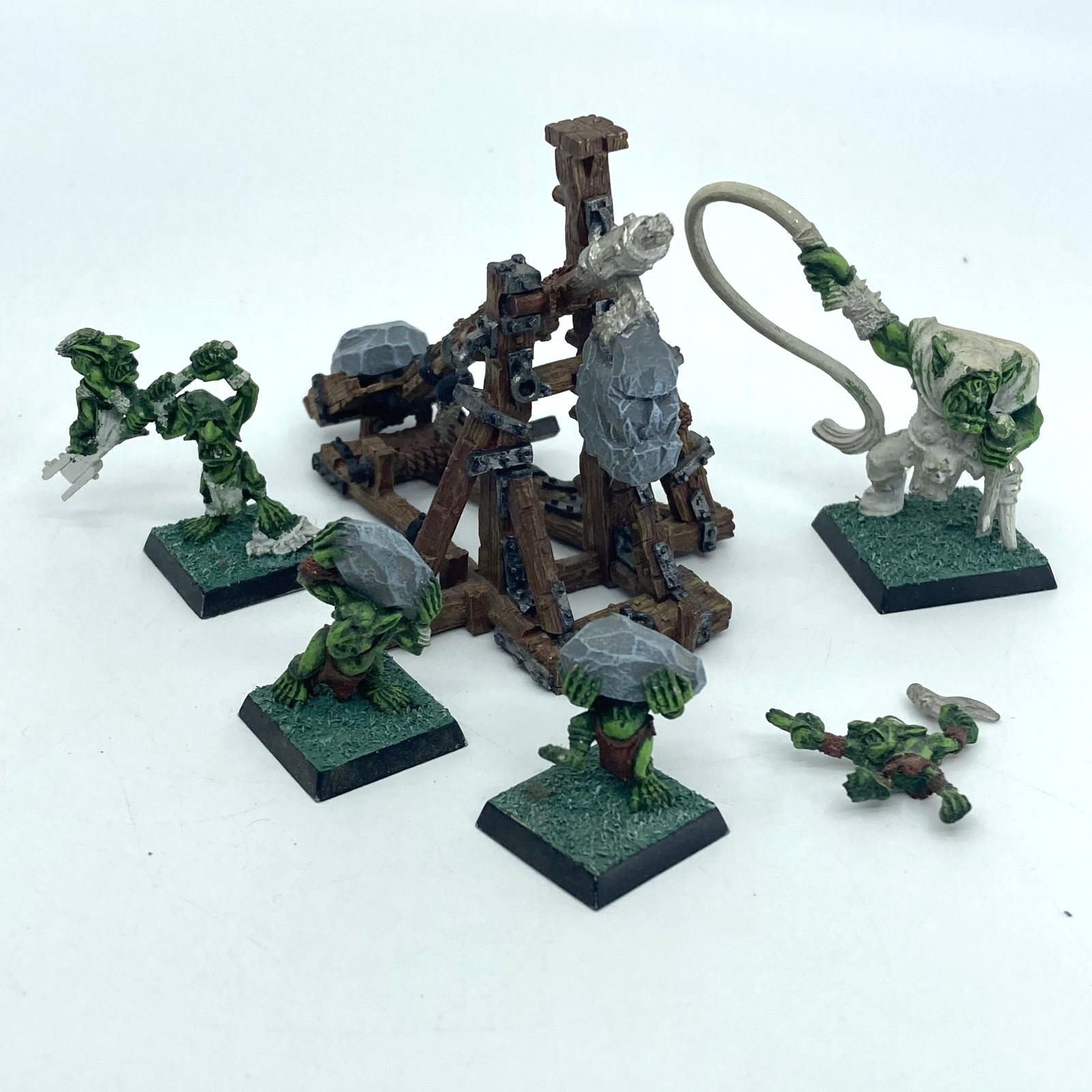 Orc Rock Lobba Catapult & Crew - Orcs & Goblins - Warhammer Fantasy Me