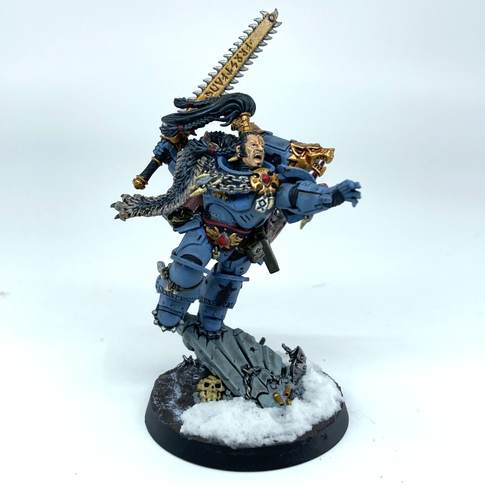 Ragnar Blackmane - Space Wolves - Painted - Warhammer 40K Games Worksh