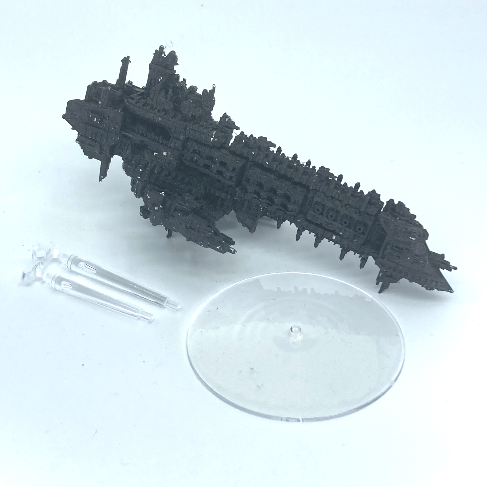 Imperial Emperor Class Battleship - Battlefleet Gothic Warhammer Metal