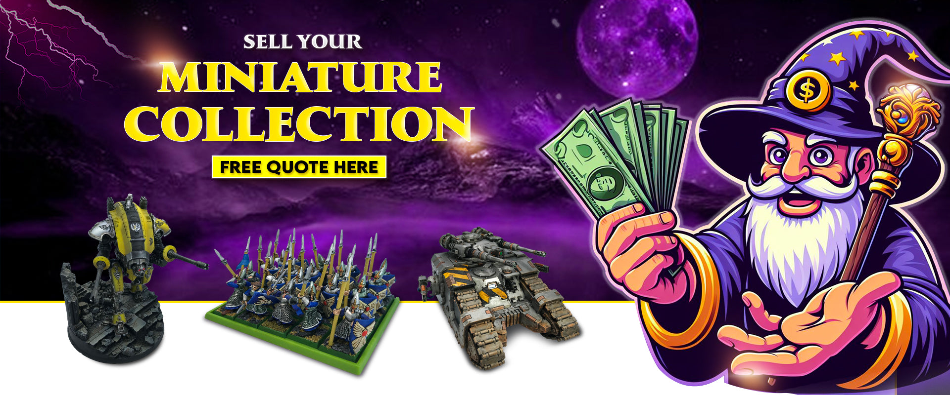 New & Used Warhammer, Wargaming & Hobby Supplies | Merlins Miniatures