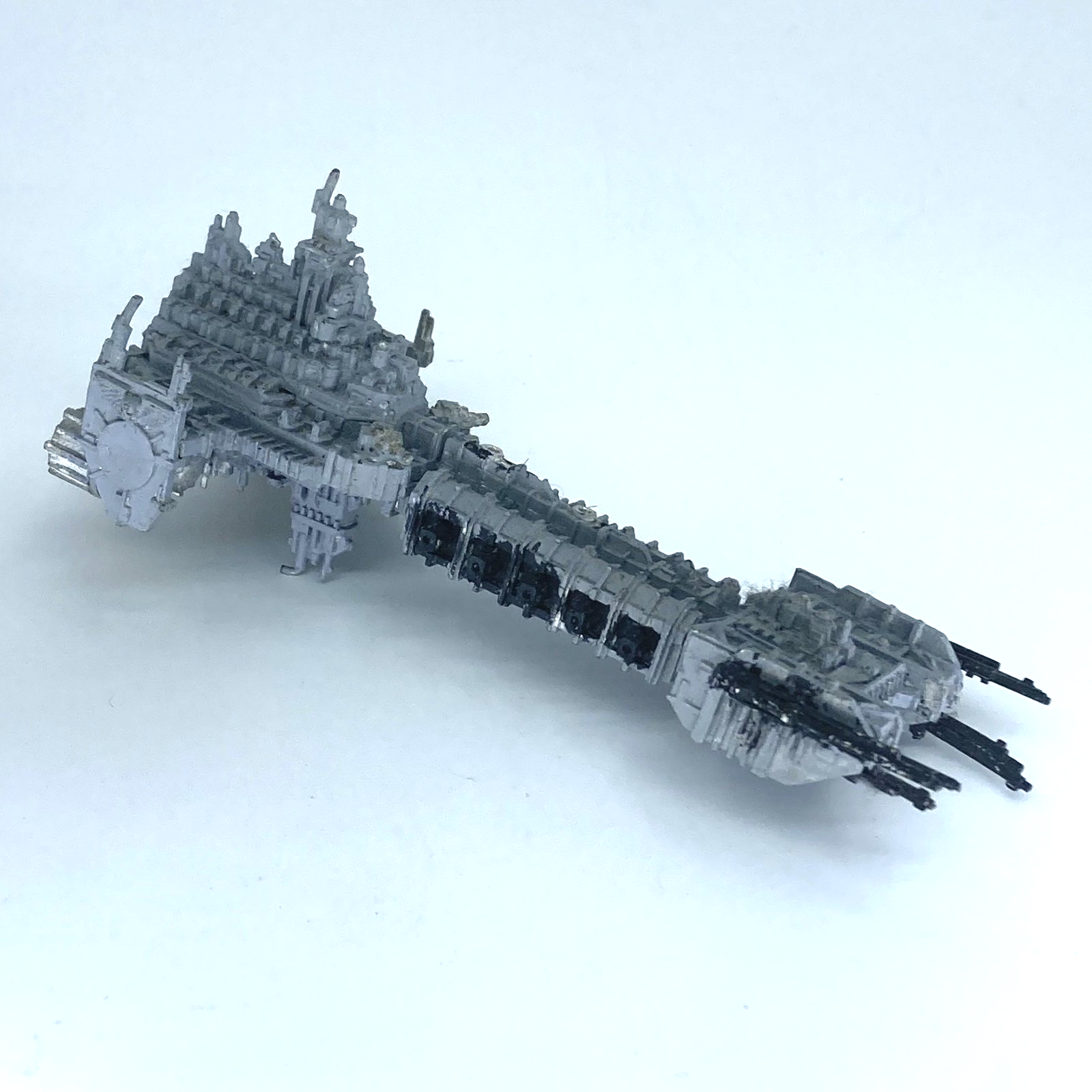 Imperial Battle Barge - Battlefleet Gothic Warhammer GW Classic Metal