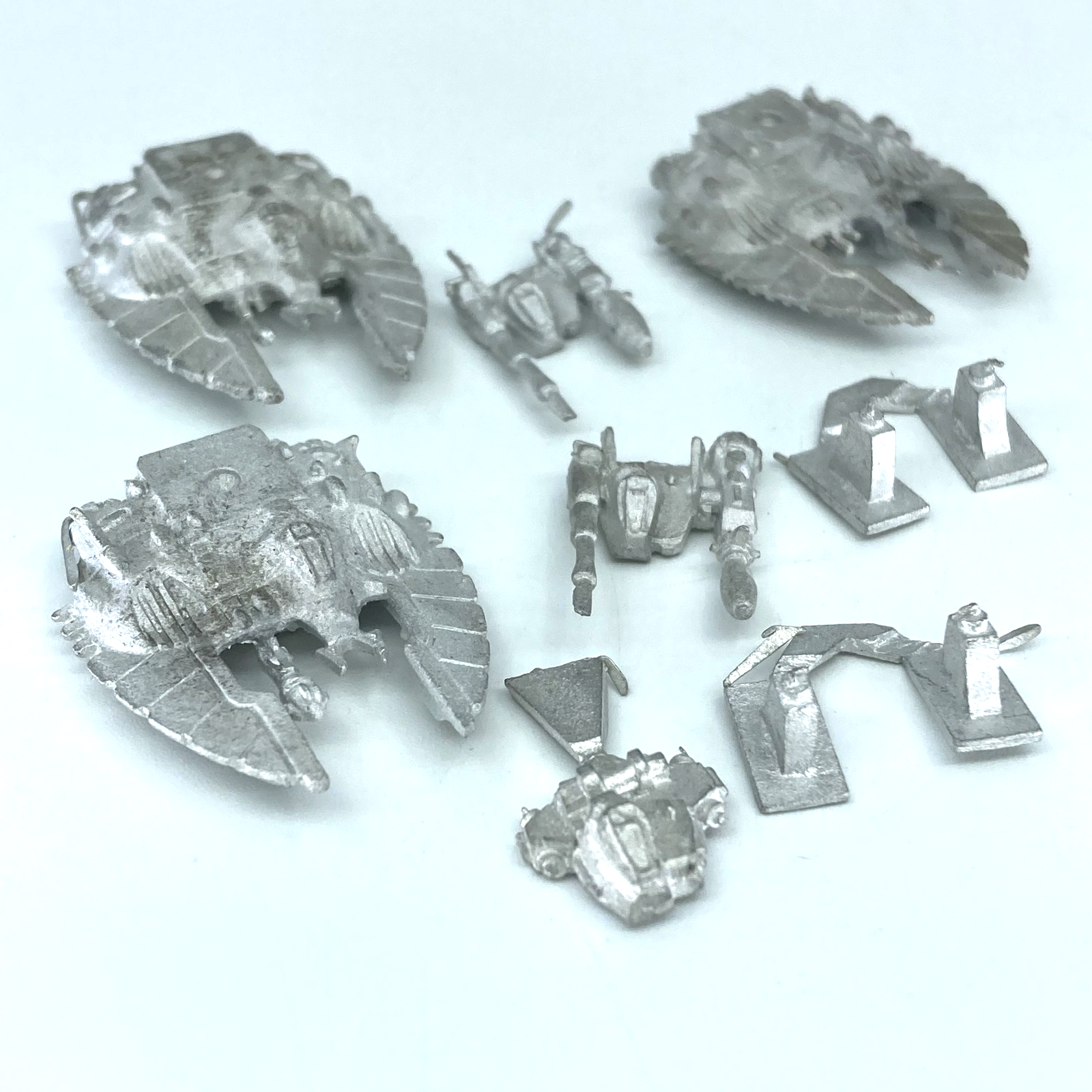 Epic Eldar Falcon Grav-Tanks - OOP - Epic Warhammer 40k GW Metal X2017
