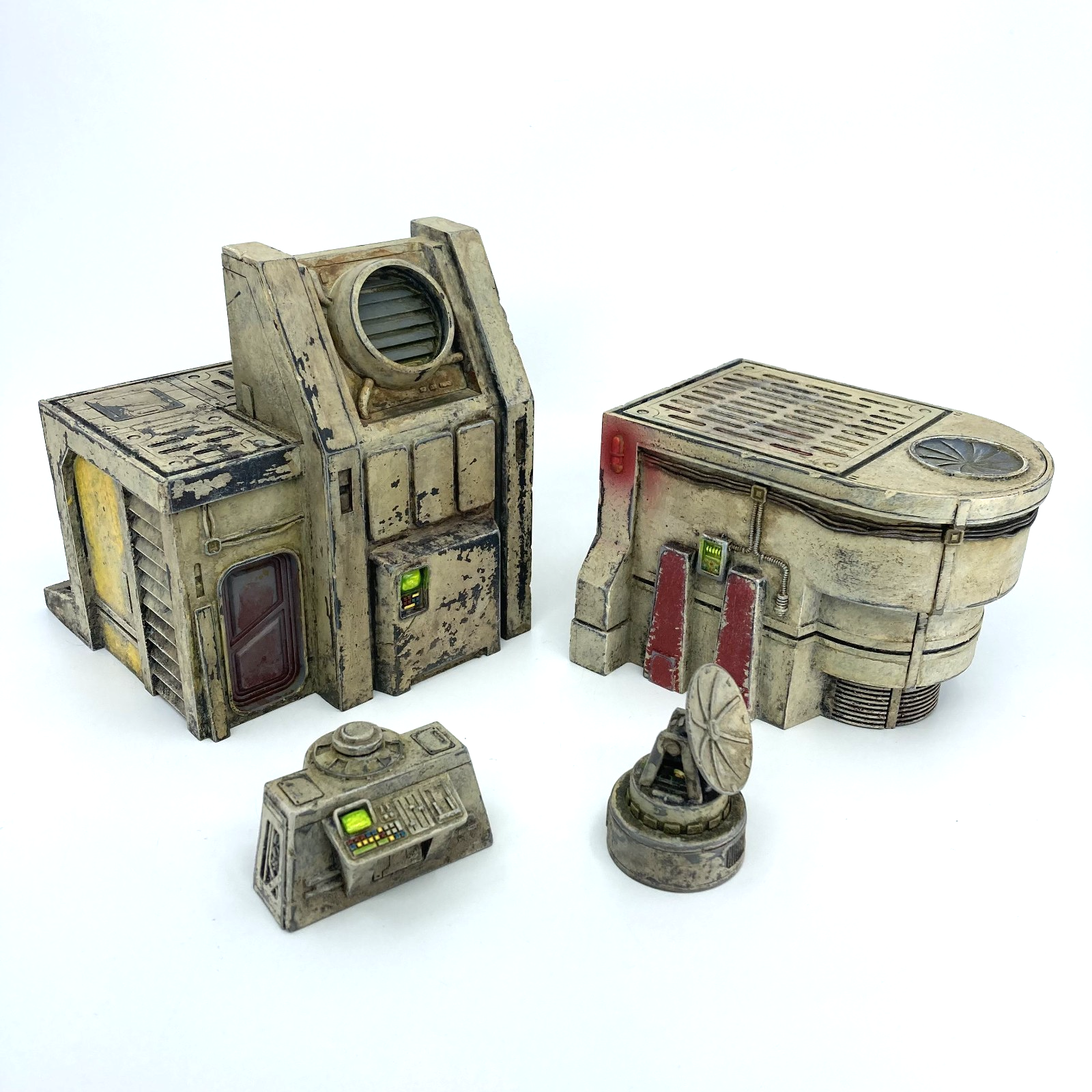 Star Wars Shatterpoint Terrain Buildings - Star Wars Shatterpoint BOX4