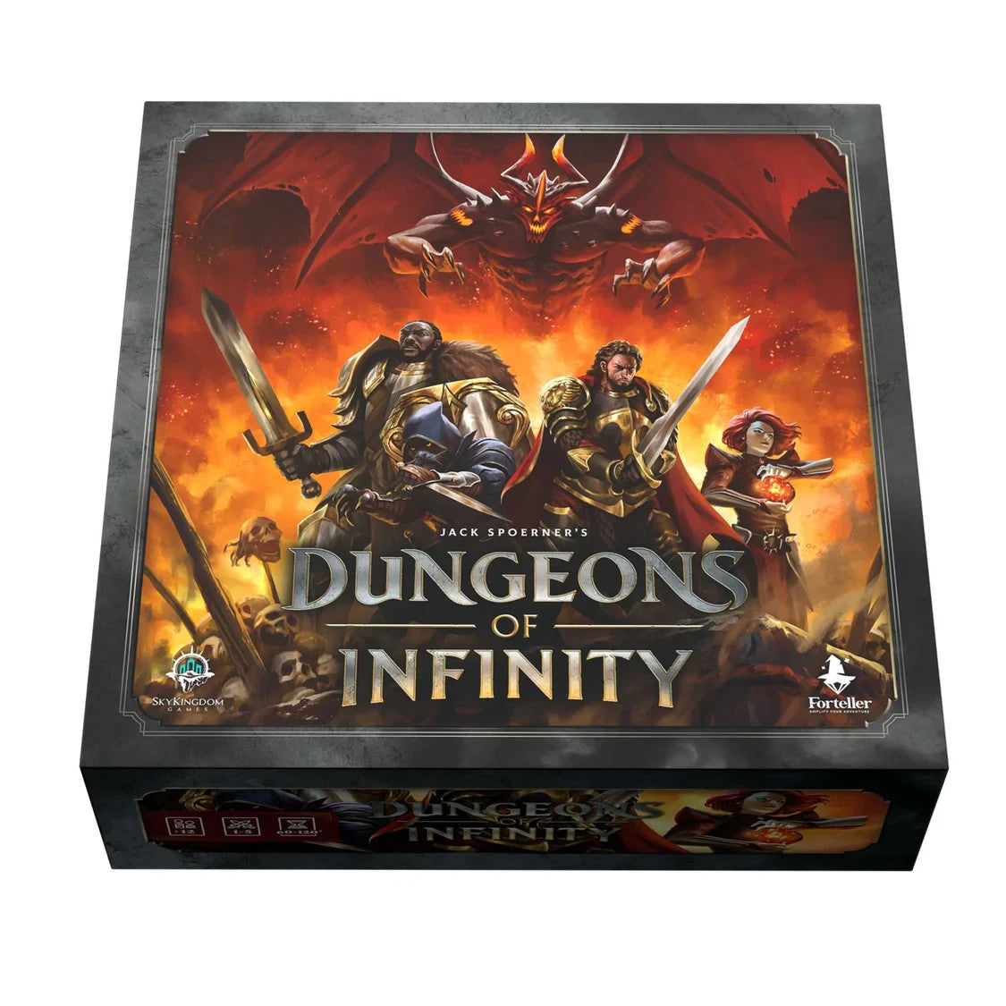Dungeons of Infinity Base Game - Board Game - Sky Kingdom Games - Bran