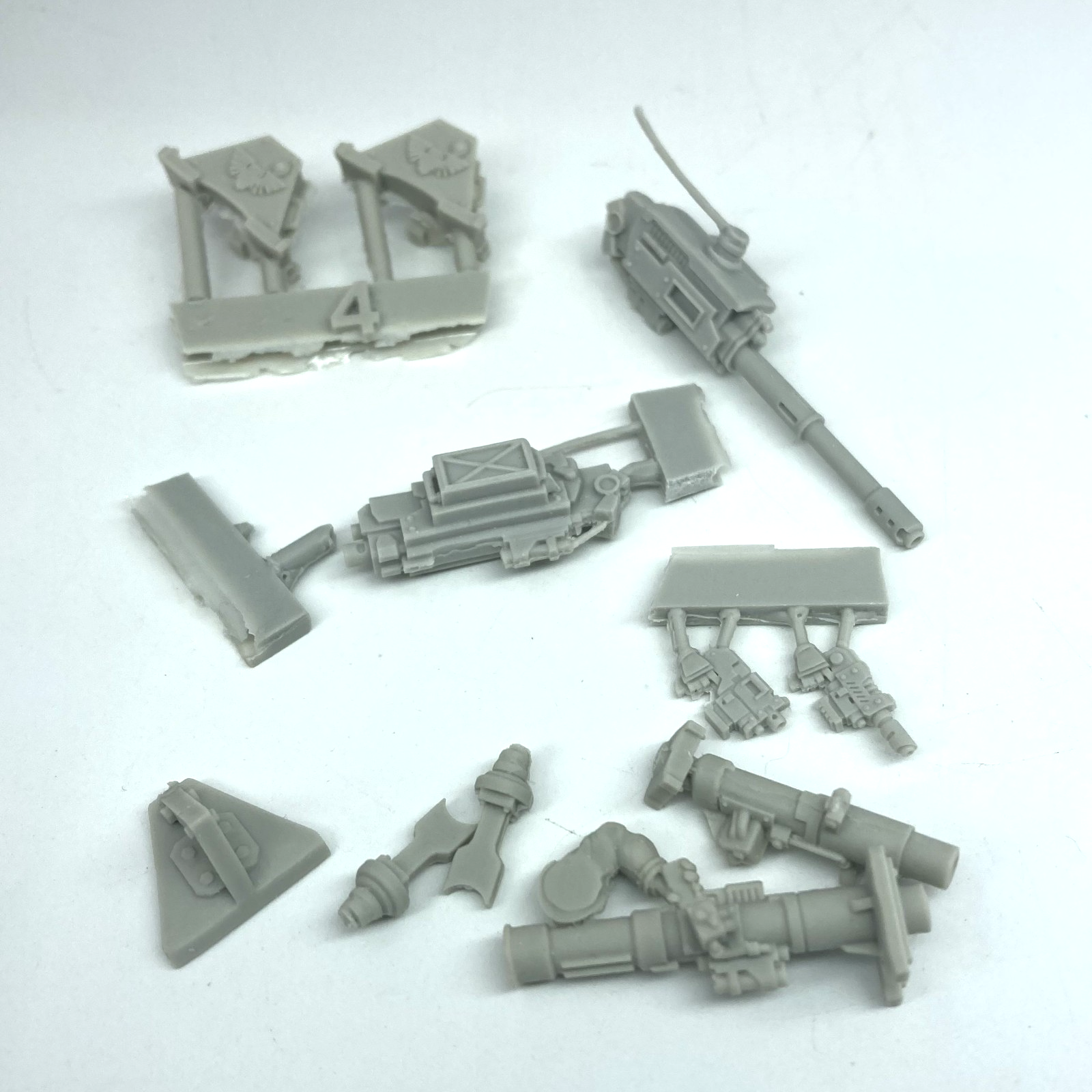 Sci-Fi Soldier Parts - Parts / Kitbash - 3D Printed Unbranded X19749