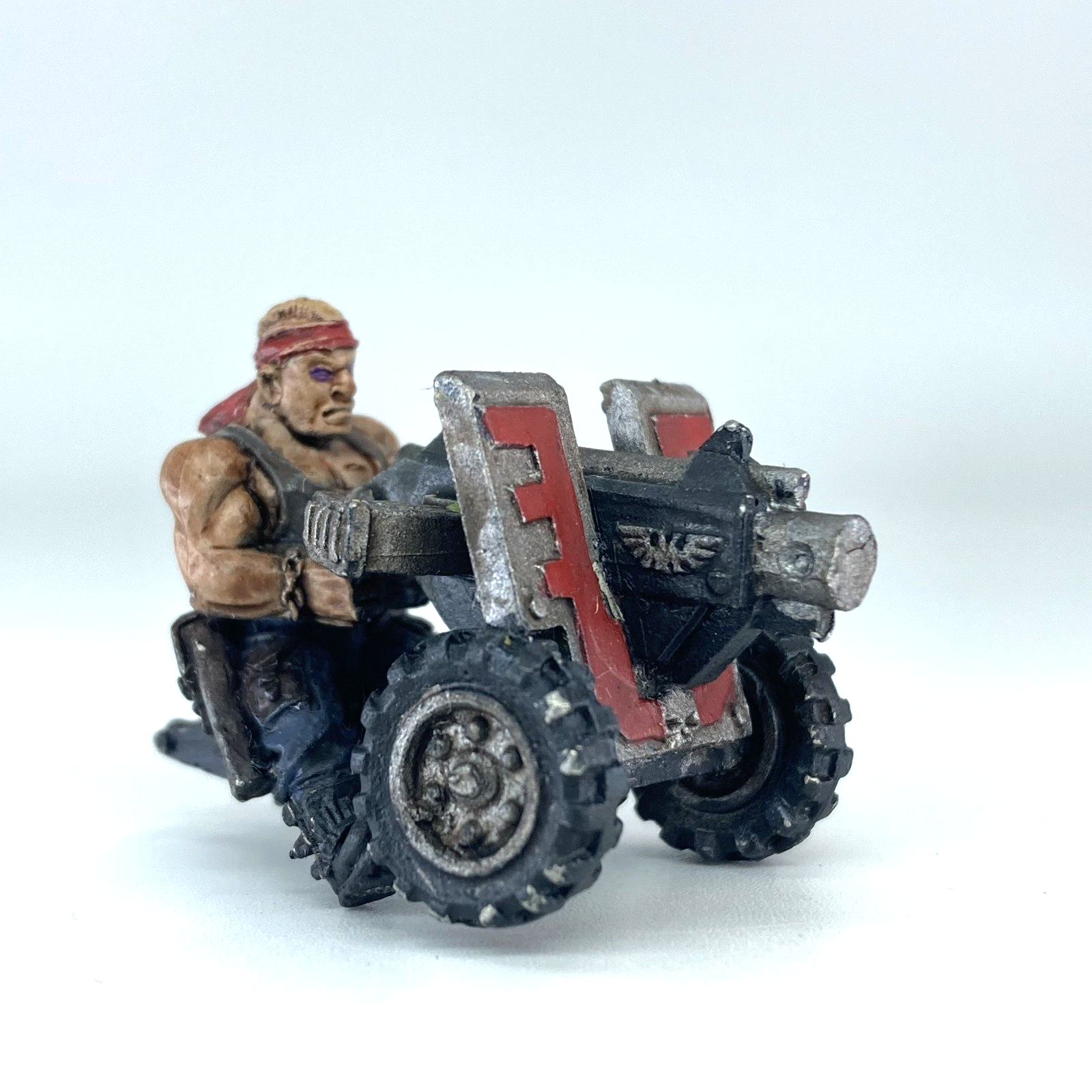 Catachan Heavy Bolter Gunner - Imperial Guard - Warhammer 40K Metal X1