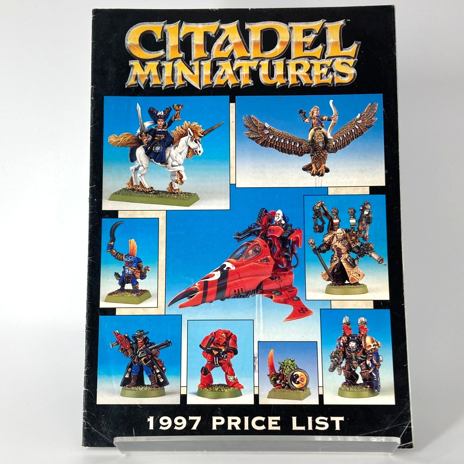 Citadel Miniatures 1997 Price List / Catalogue - Warhammer Games Works