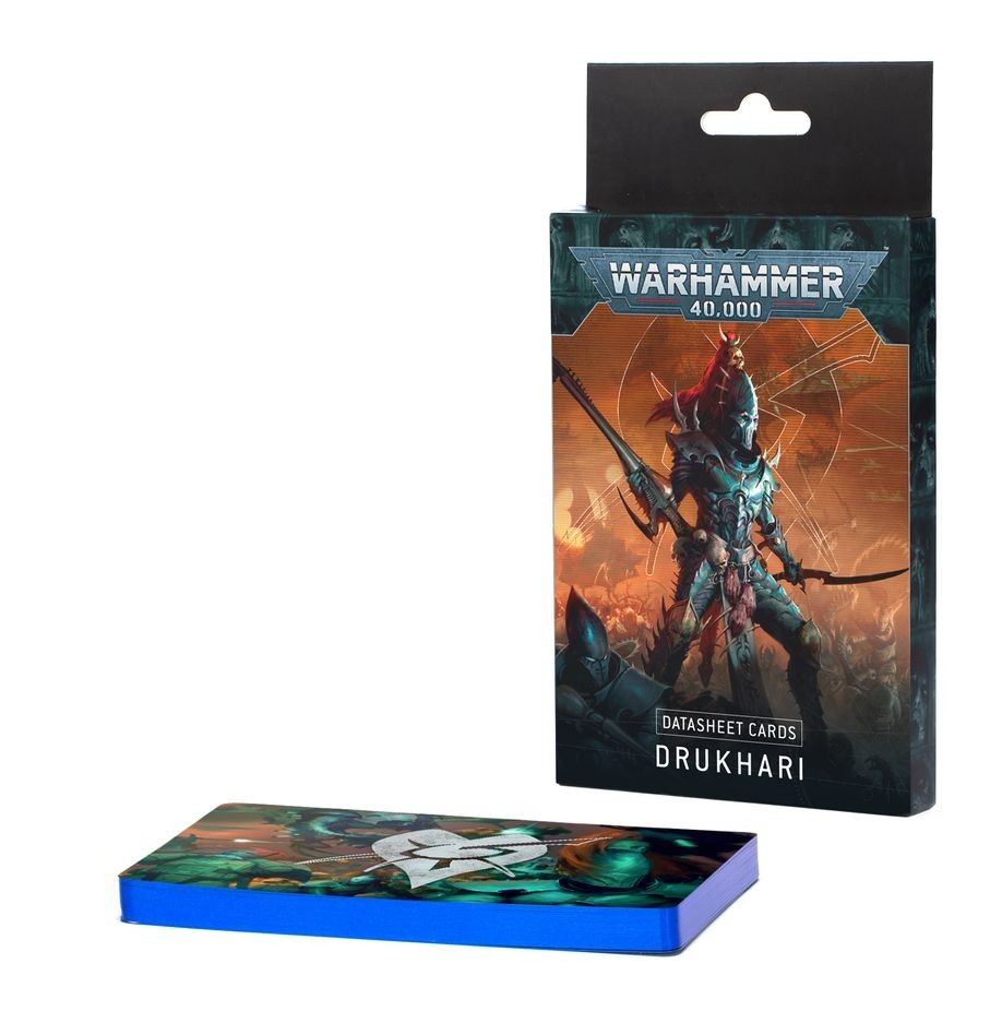 Drukhari Datasheet Cards - Index 10th Edition - Brand New Warhammer 40