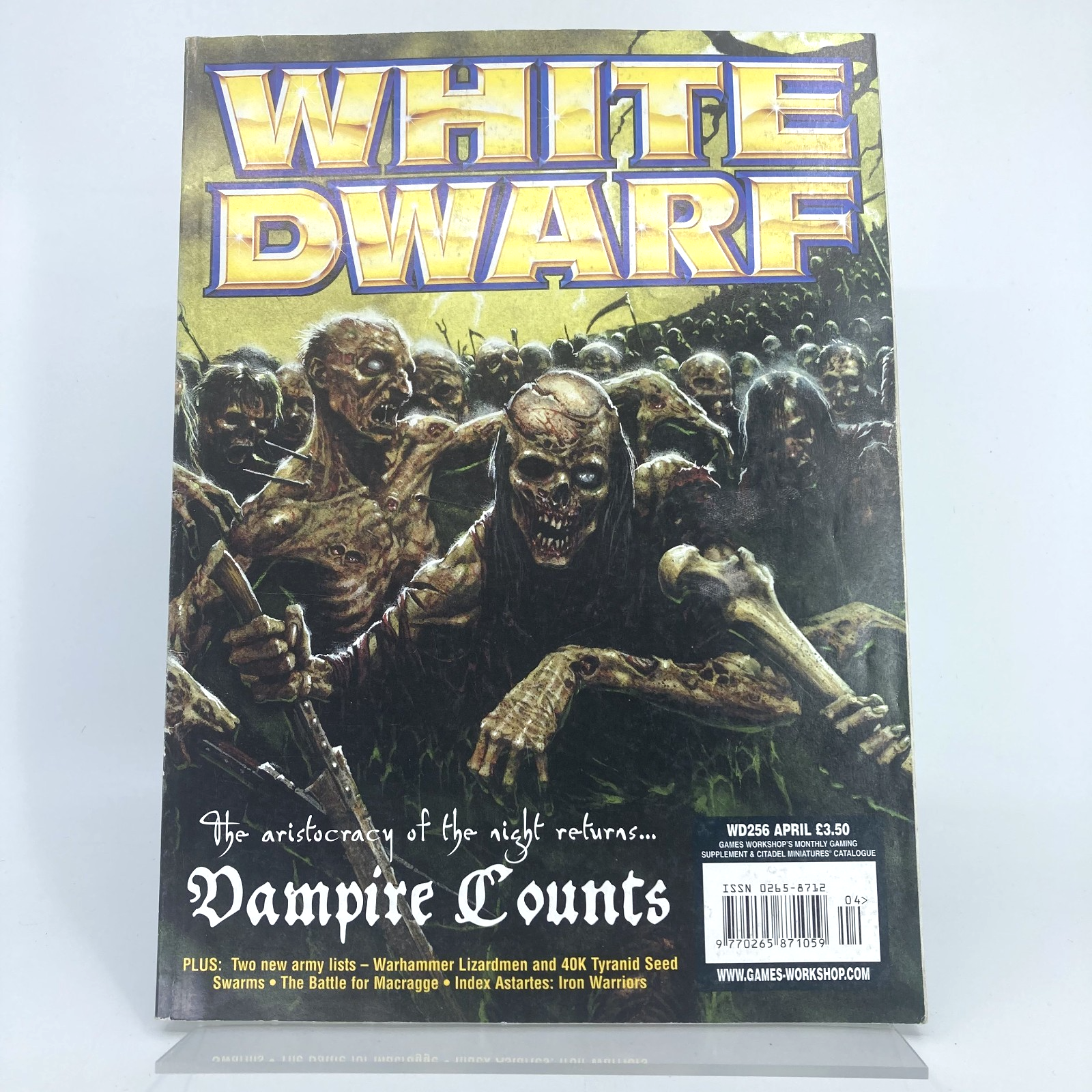White Dwarf 256 Magazine Games Workshop Warhammer Fantasy 40,000 40K M