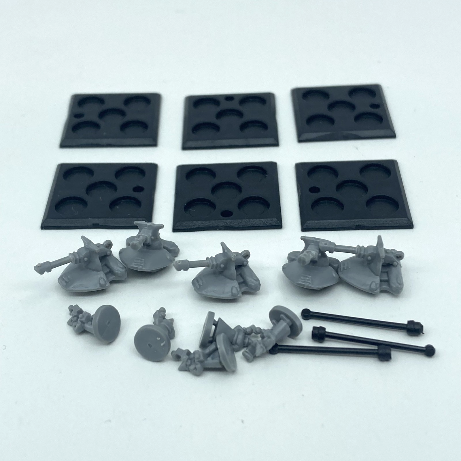 Epic Eldar Grav Platforms & Crew - Epic Armageddon Warhammer 40K GW X1