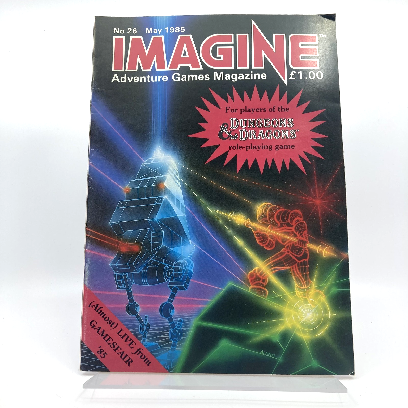 Imagine Magazine Issue 26 - Adventure Games Magazine - Dungeons & Drag