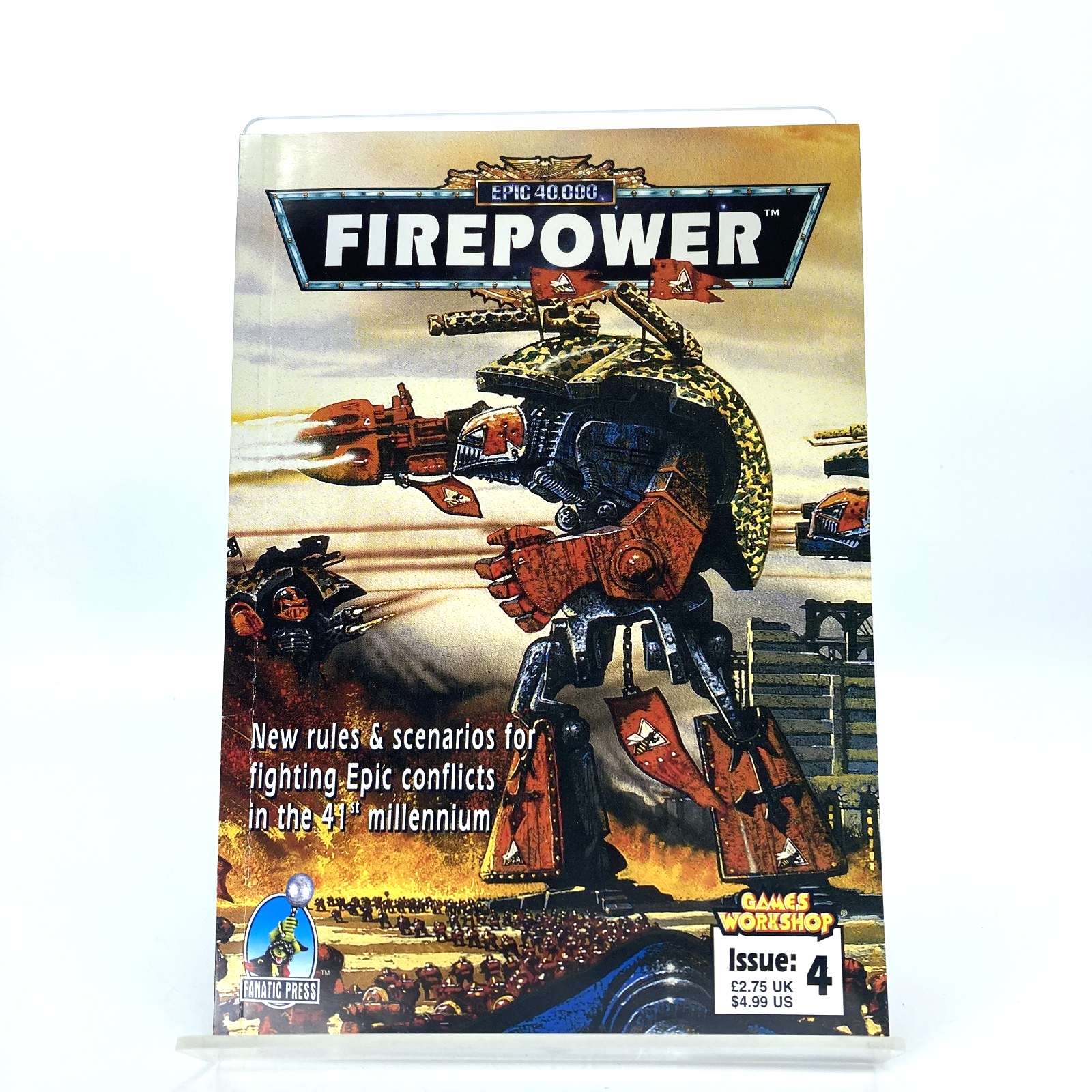 Epic Firepower Magazines Issue 4 - Epic 40000 Warhammer Games Workshop