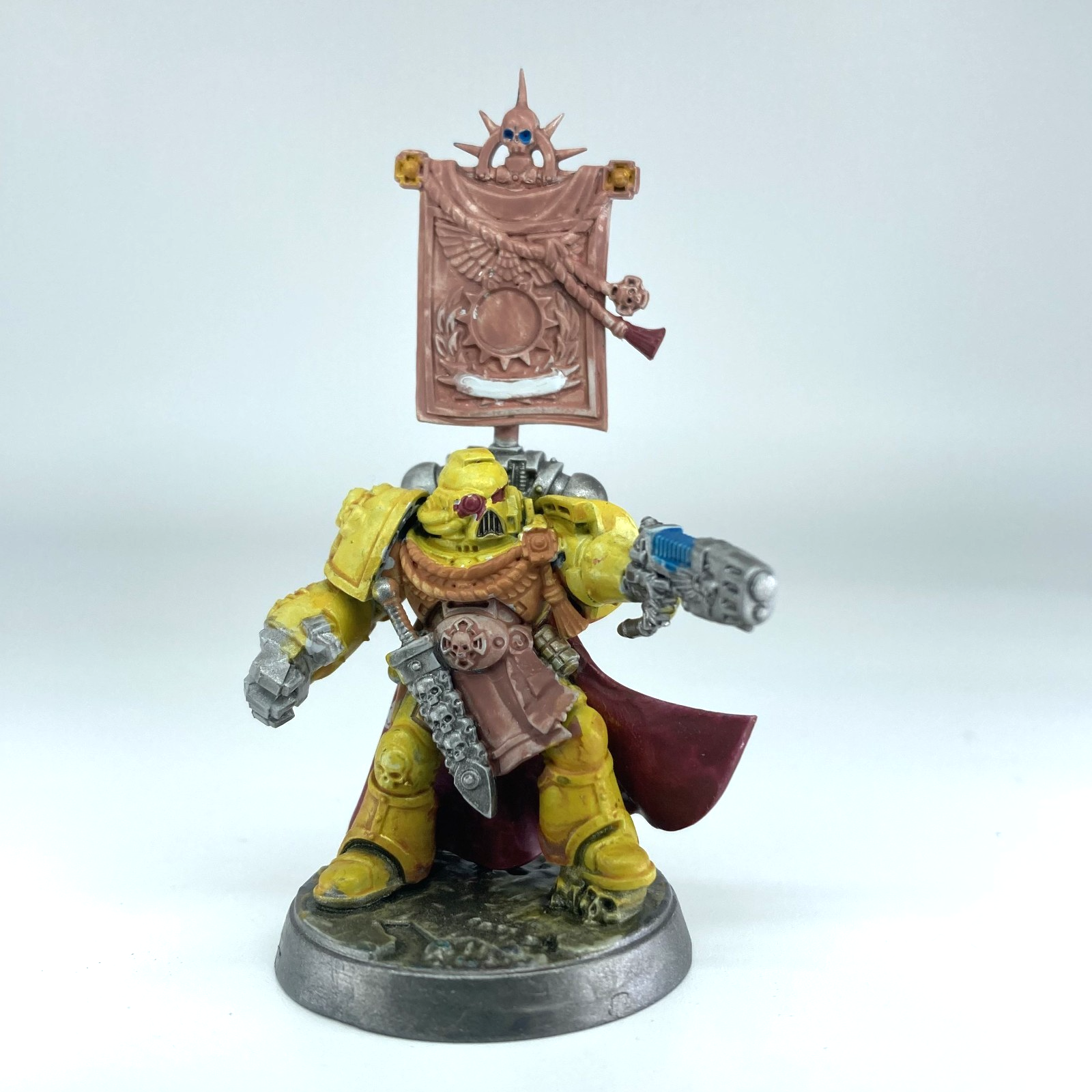 Captain with Power First - Space Marines - Warhammer 40K Games Worksho
