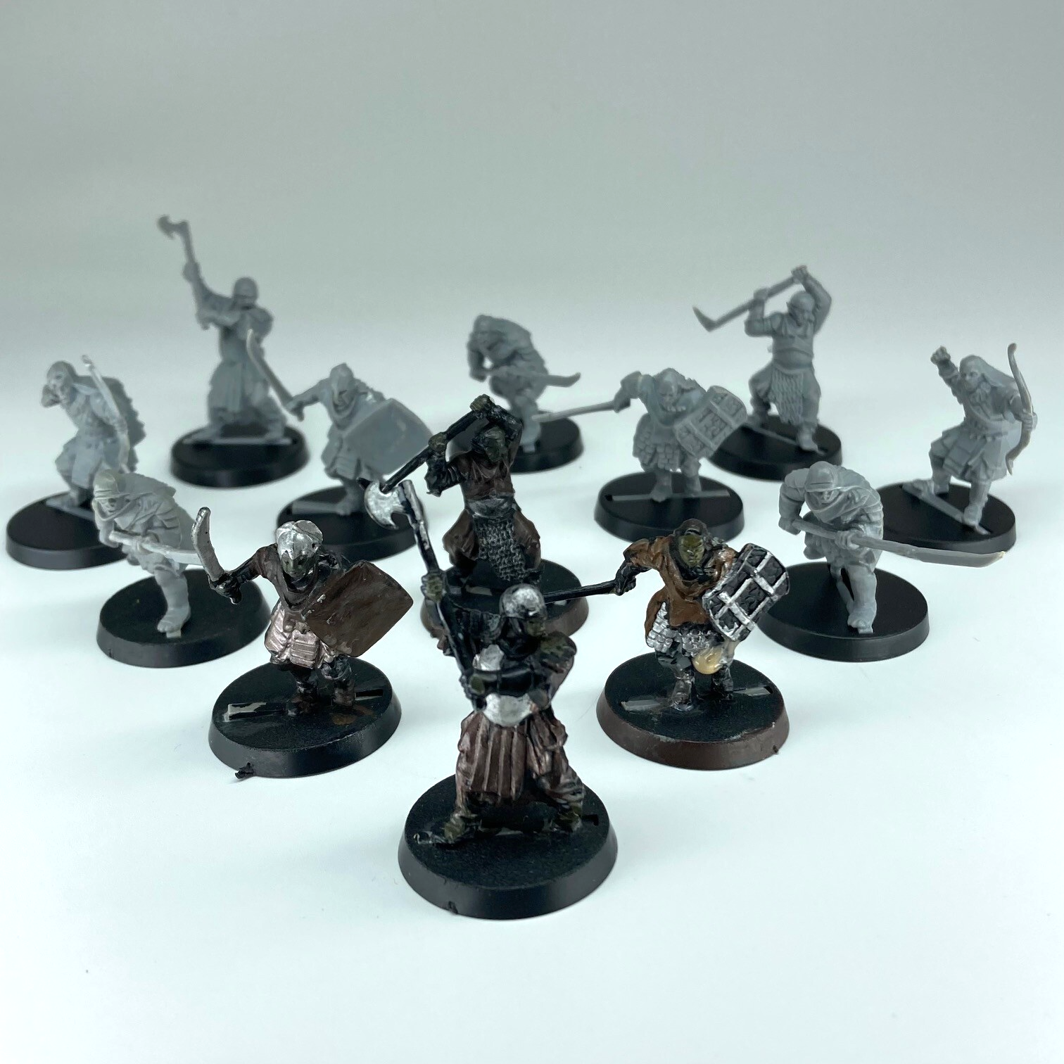 Mordor Orcs Warband - Mordor Warhammer / Lord of the Rings Games Works