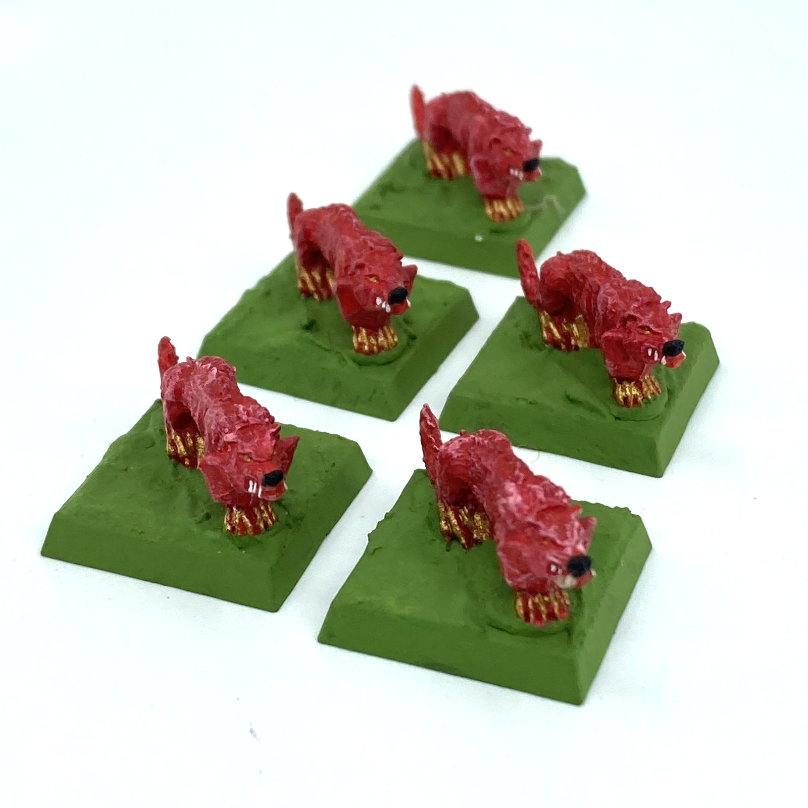 Epic Flesh Hounds Of Khorne - OOP - Epic Warhammer 40K Games Workshop