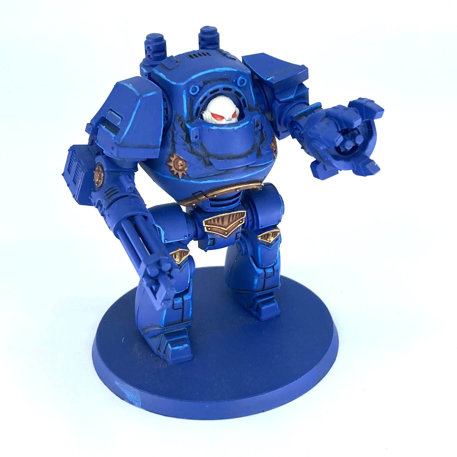 Ultramarines Contemptor Dreadnought - Space Marines Warhammer Horus He