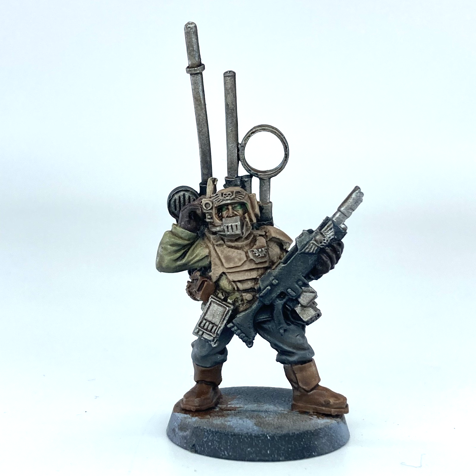 Cadian Vox Officer - Imperial Guard - Warhammer 40K GW Classic Metal X