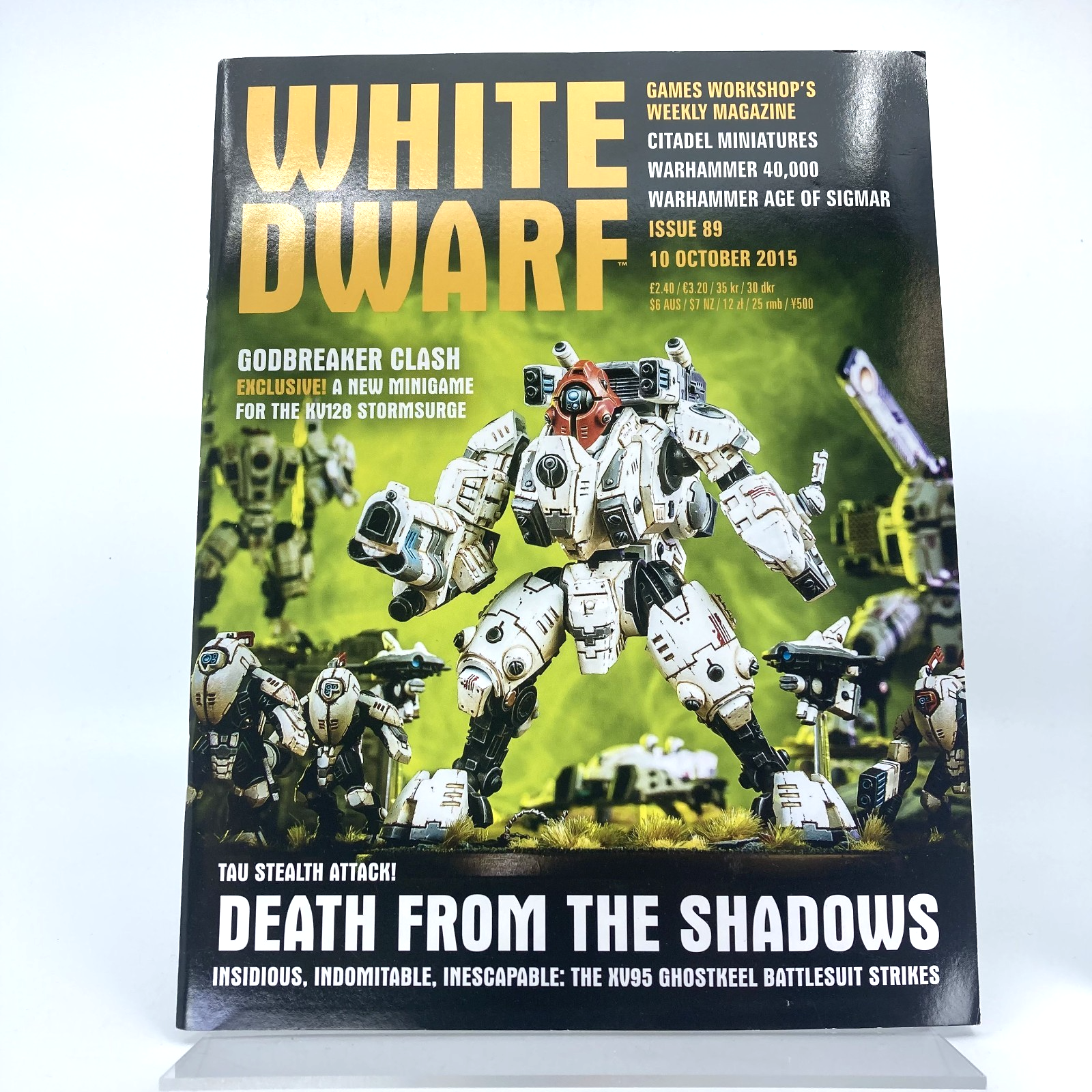 White Dwarf 89 Magazine Games Workshop Warhammer Fantasy 40,000 40K M3