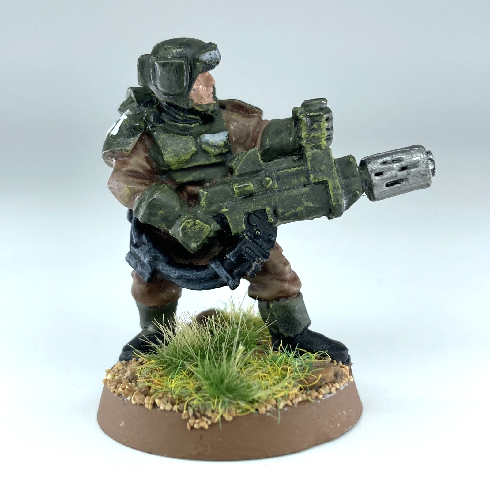 Cadian With Melta - Imperial Guard - Warhammer 40K GW Classic Metal X1