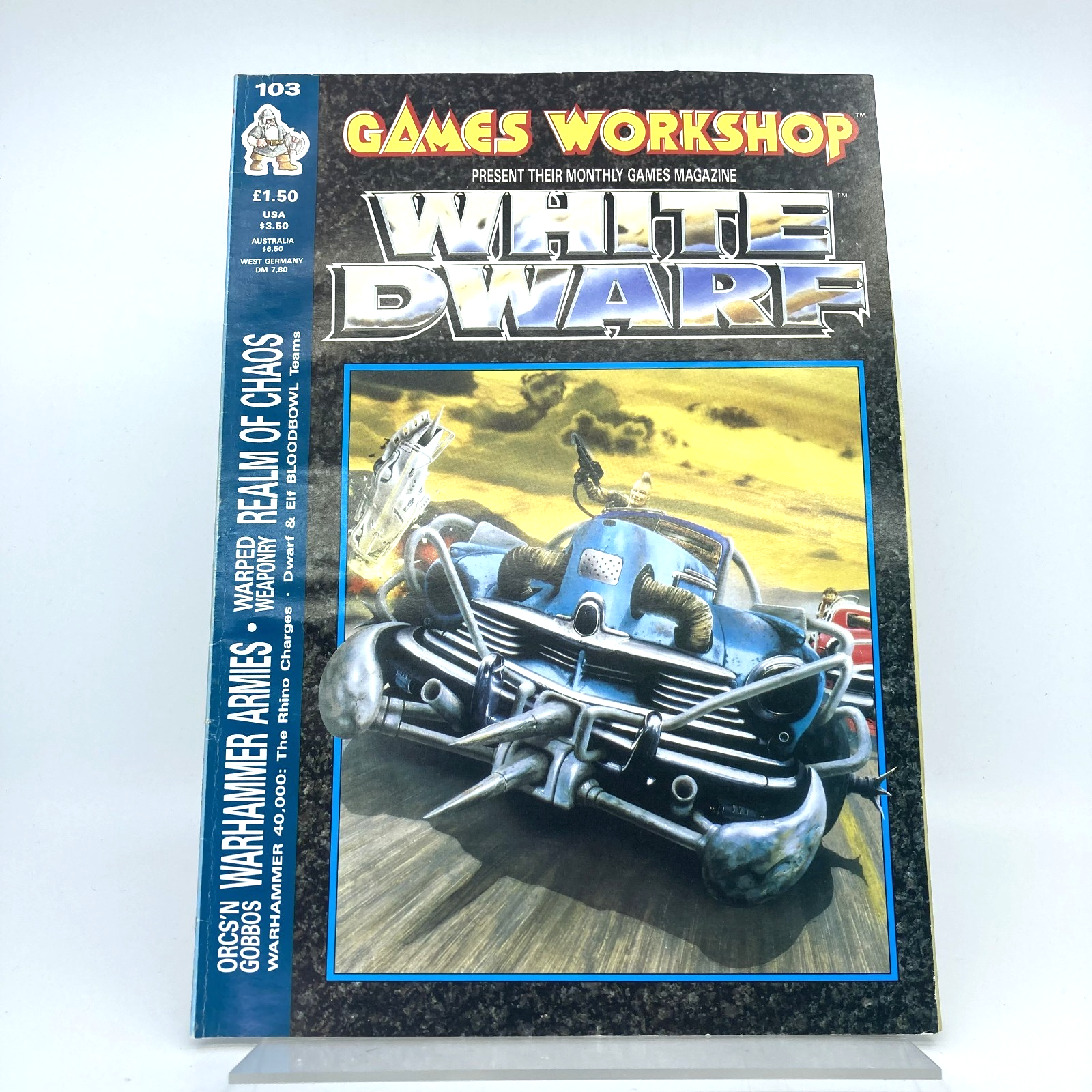 White Dwarf 103 Magazine Games Workshop Warhammer Fantasy 40,000 40K M
