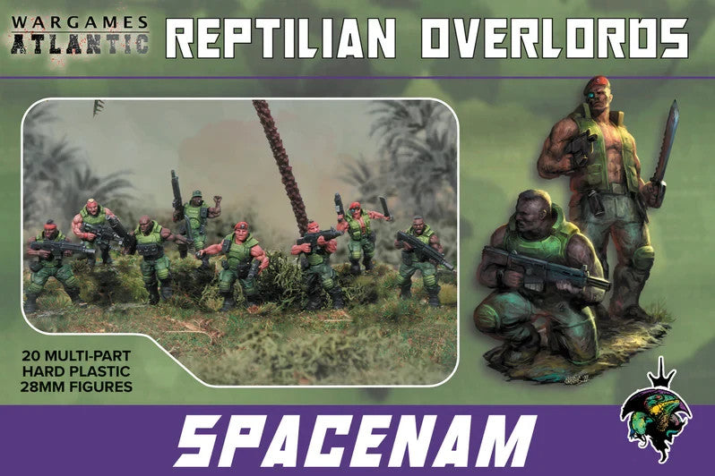 SpaceNam - Reptilian Overlords - Brand New - Wargames Atlantic
