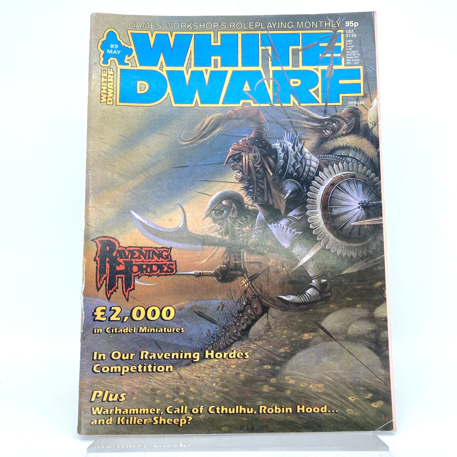 White Dwarf 89 Magazine Games Workshop Warhammer Fantasy 40,000 40K M4