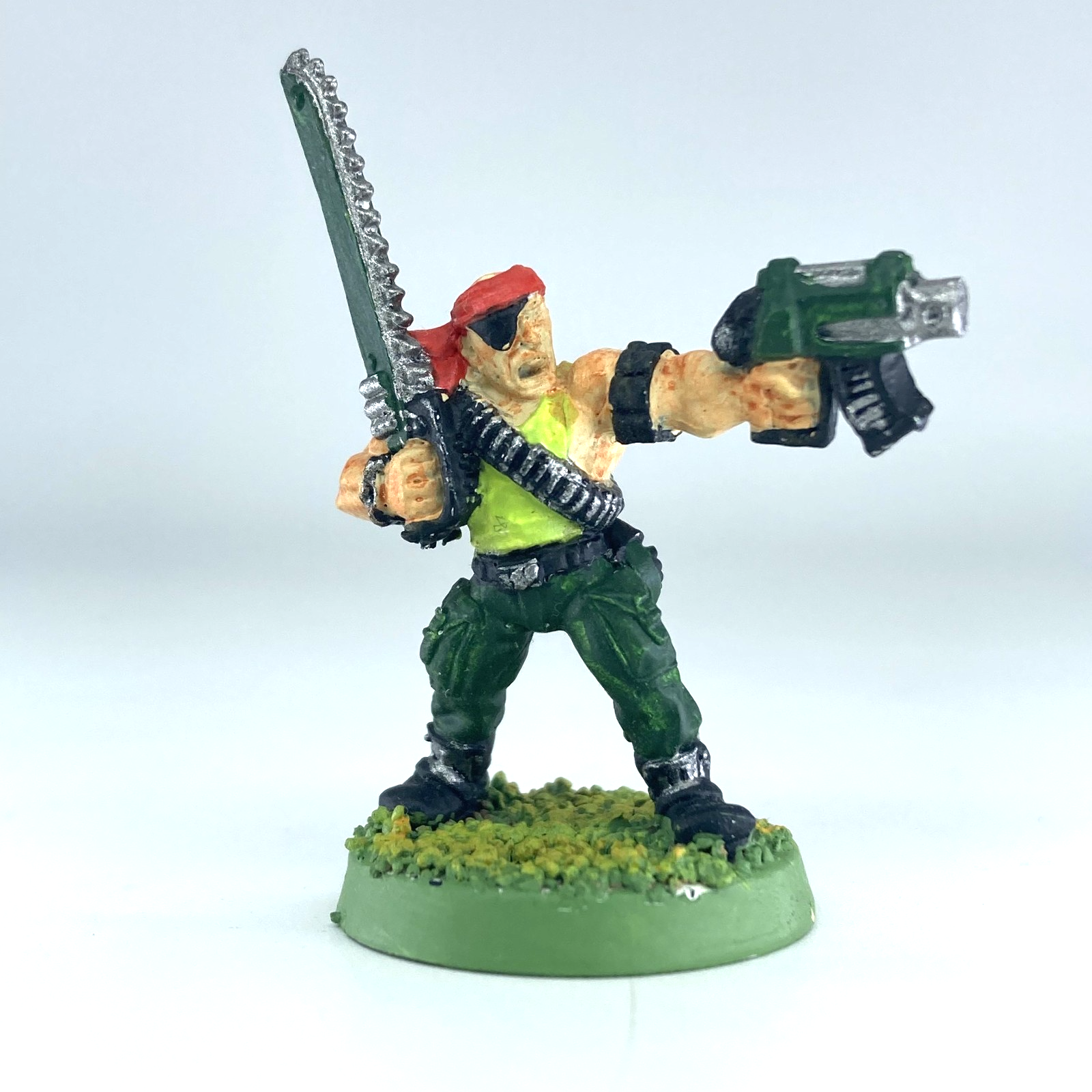 Catachan Sergeant - Imperial Guard - Warhammer 40k Classic Metal X8101