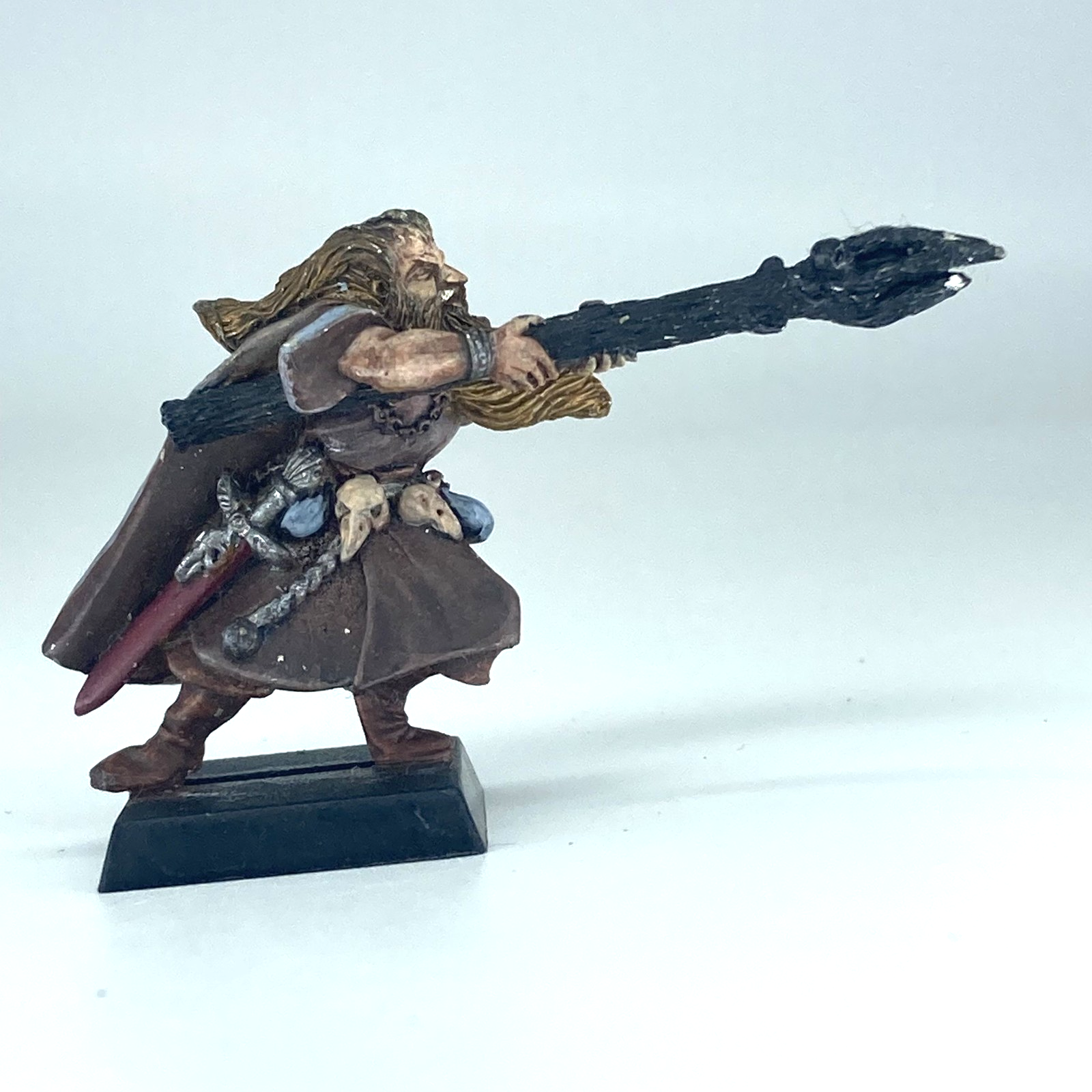 Amber Battle Wizard - The Empire - Painted Warhammer Fantasy GW Metal