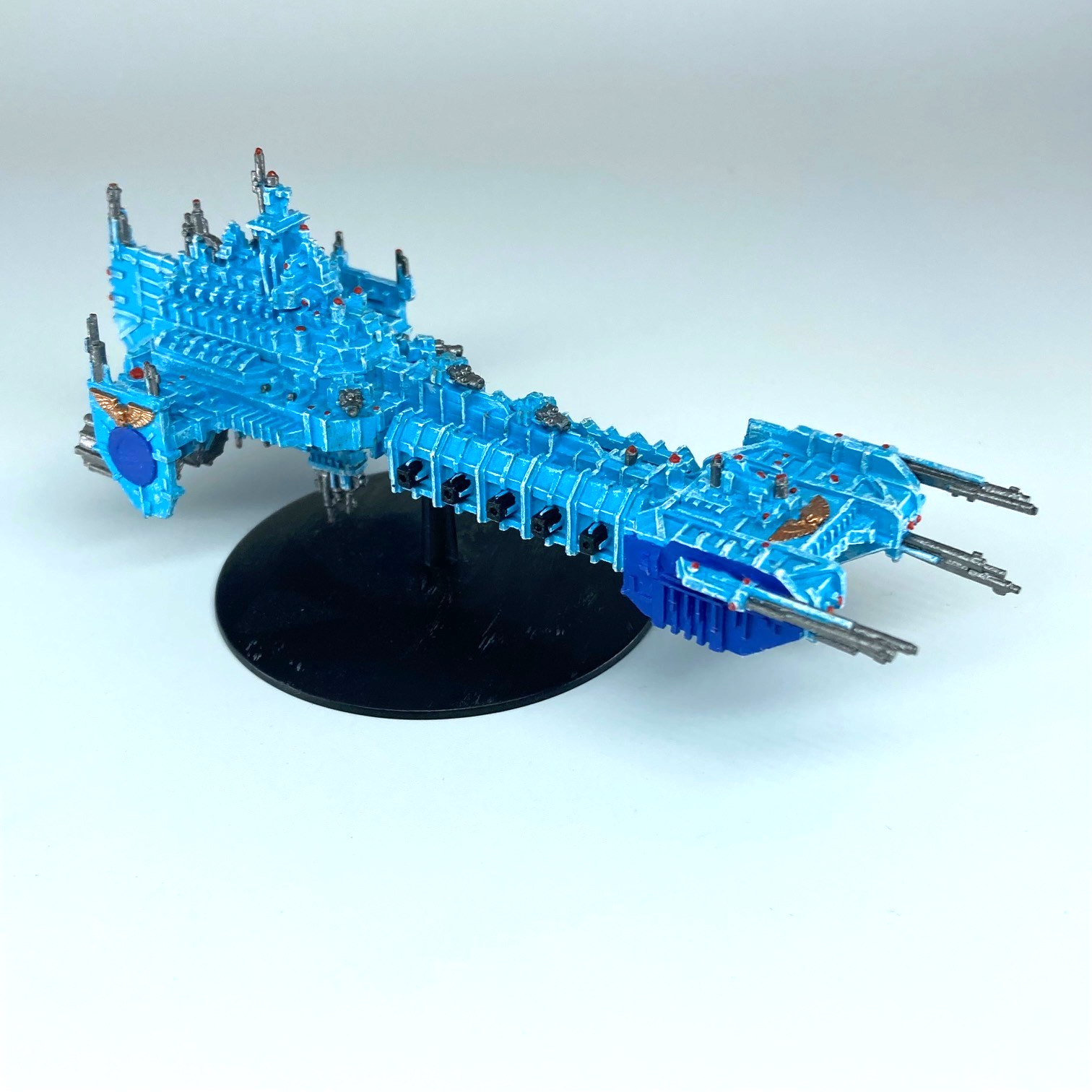 Imperial Battle Barge - Battlefleet Gothic Warhammer GW Classic Metal