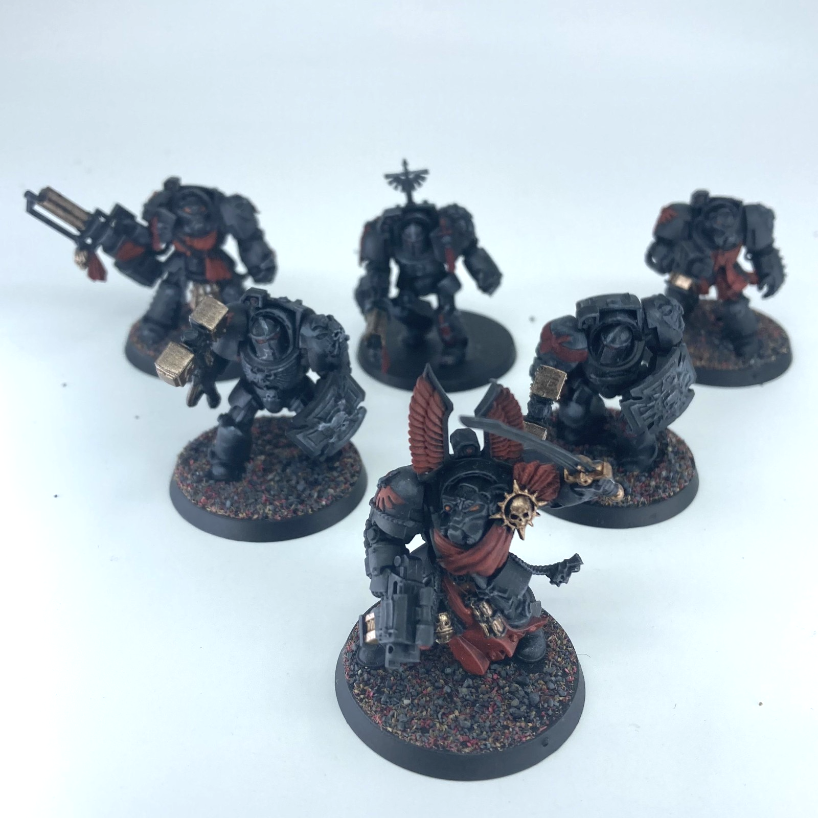 Dark Angels Terminators - Space Marines - Warhammer 40k Games Workshop