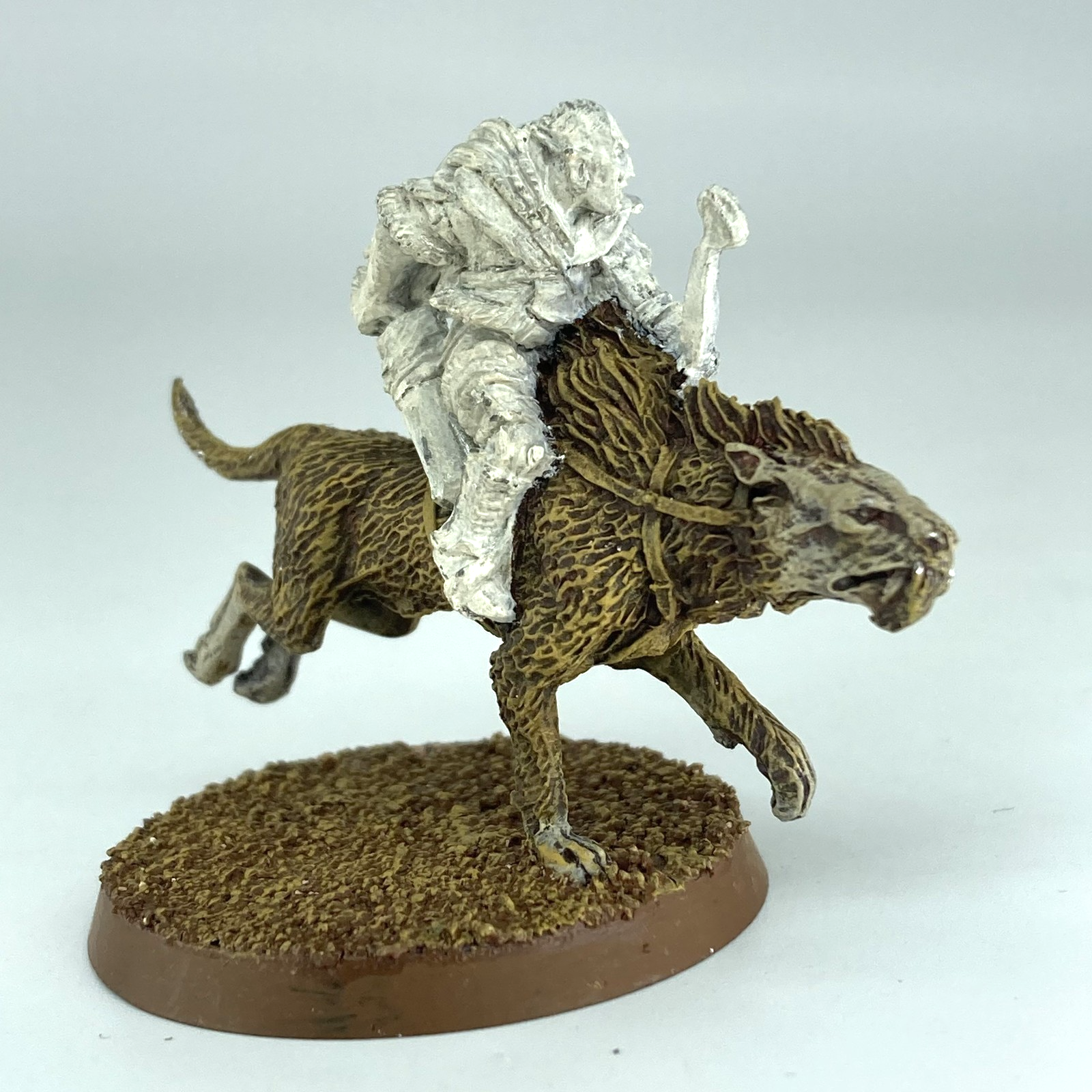 Orc Warg Rider - Mordor - Warhammer / Lord Of The Rings Metal X18407