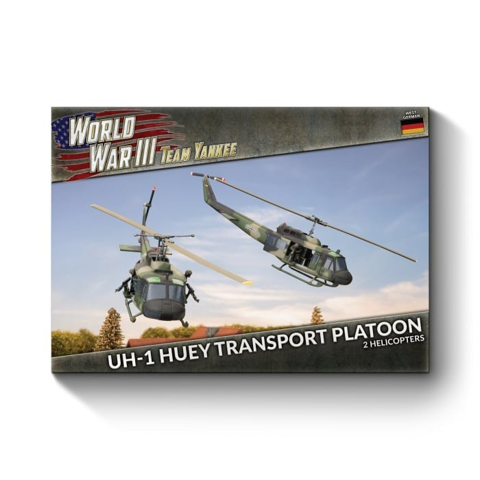 UH-1 Huey Transport Platoon - Team Yankee - Brand New - World War III