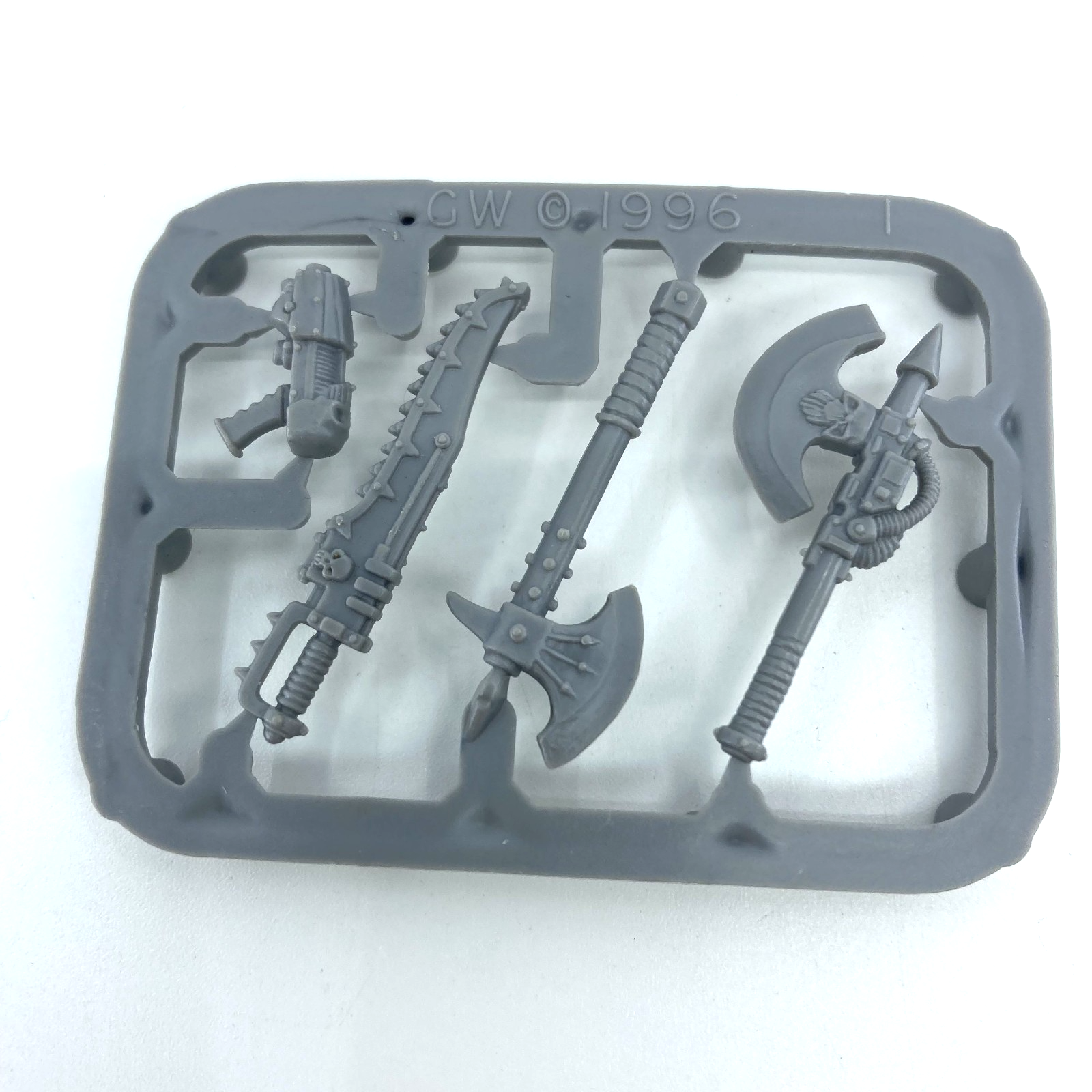 Chaos Weapon Sprue - Parts / Kitbash - 1996 New On Sprue Warhammer 40k