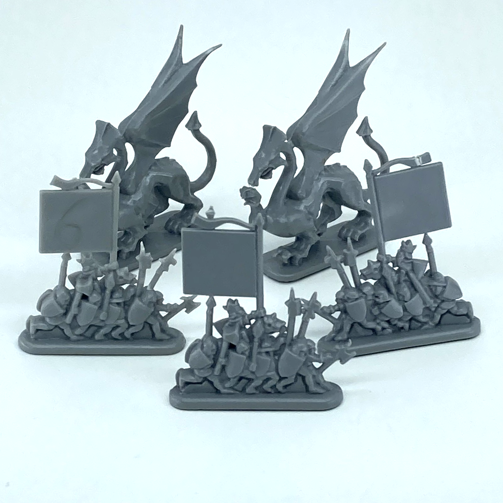 Dragons & Soldiers - Mighty Empires Board Game - Warhammer Games Works