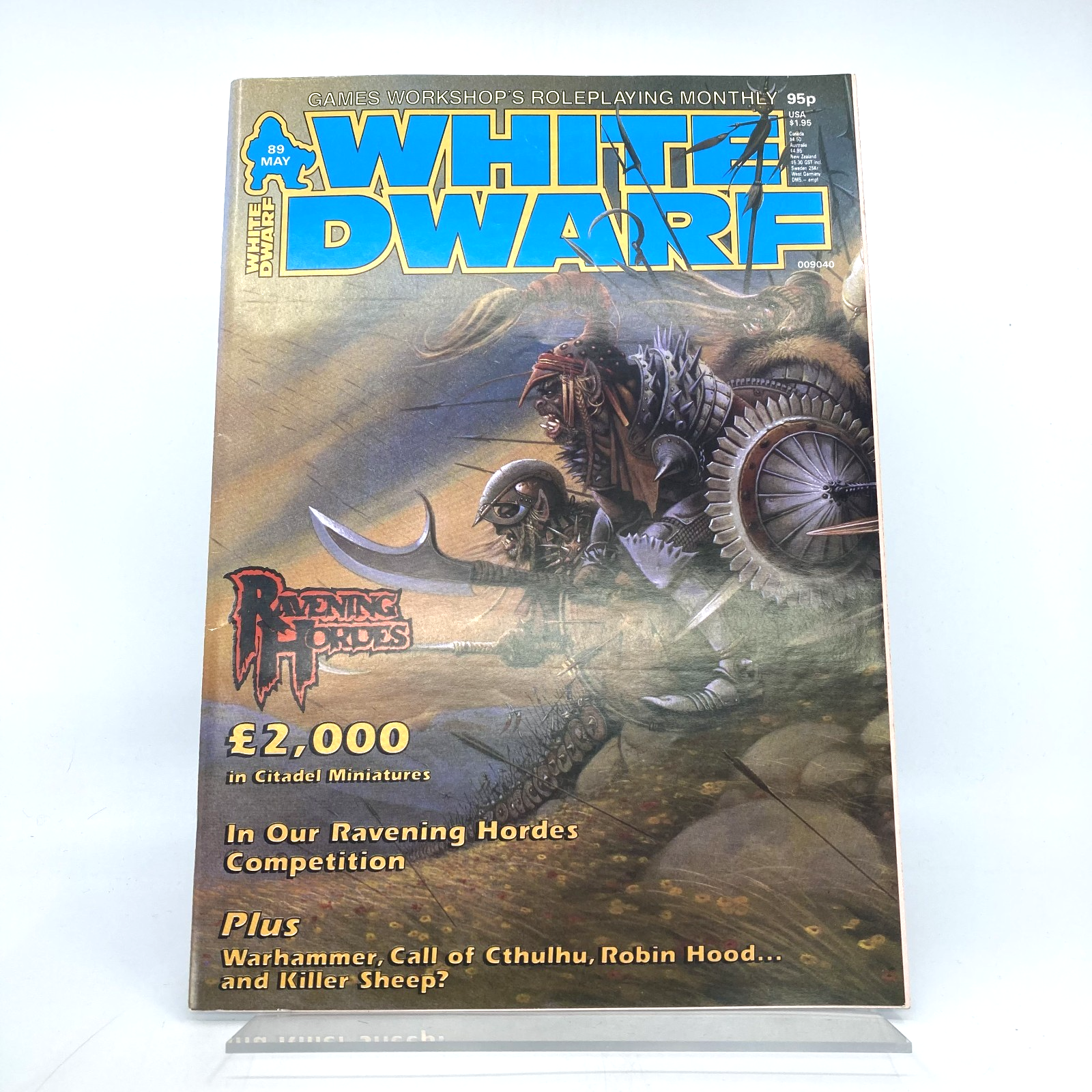 White Dwarf 89 Magazine Games Workshop Warhammer Fantasy 40,000 40K M2