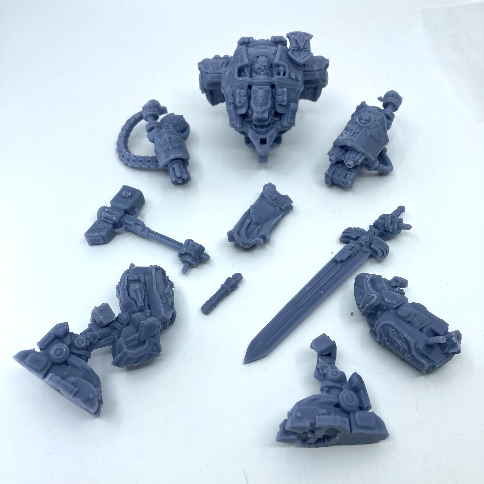 Sci-Fi Crusader Mech - 3D Printed - Suitable for Sci-Fi Wargaming C346