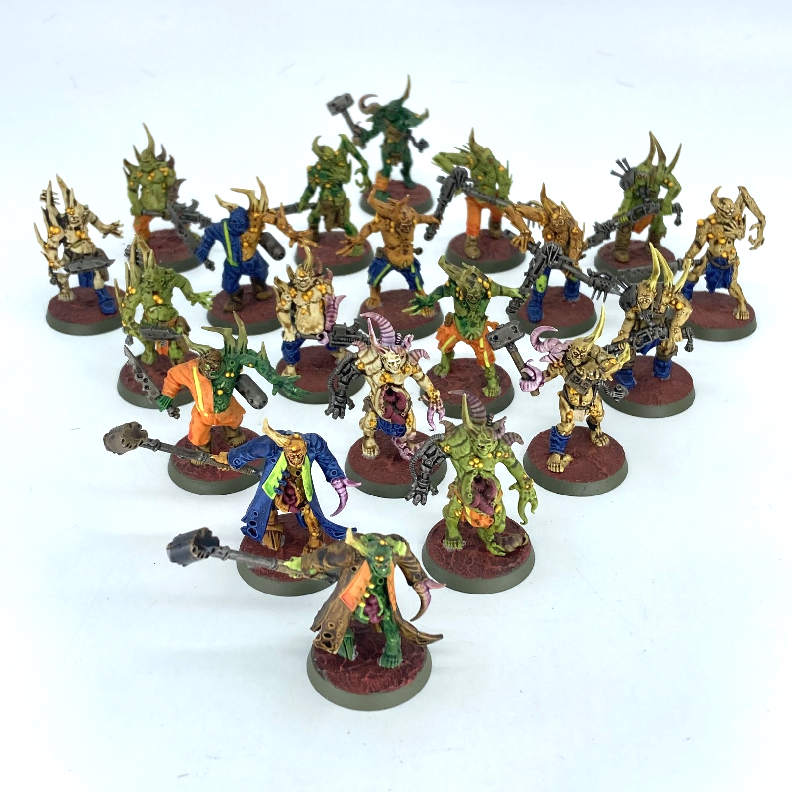 Chaos Poxwalkers - Death Guard - Painted Warhammer 40K Games Workshop