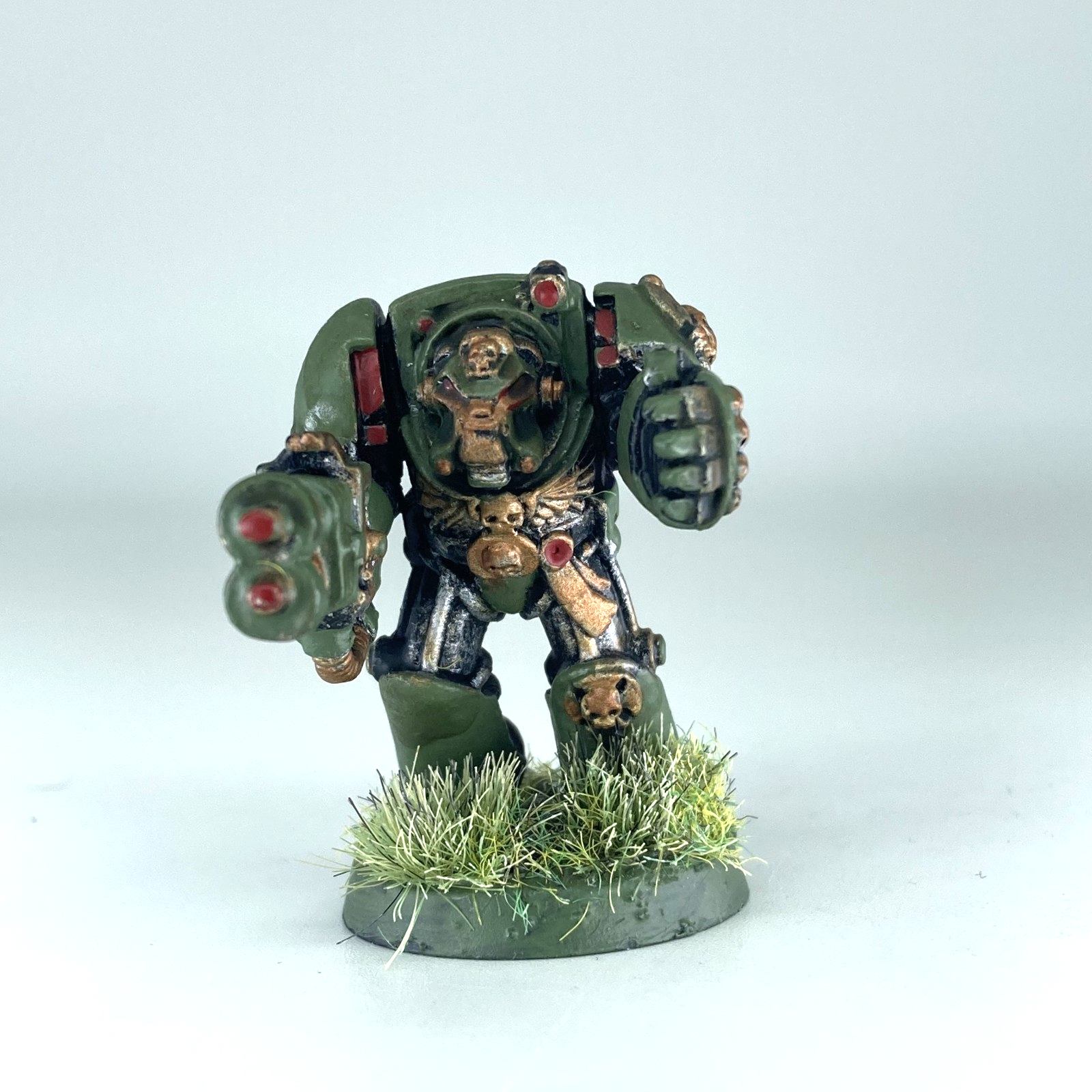 Terminator & Heavy Flamer - 2nd Edition - Painted - Warhammer 40K Meta