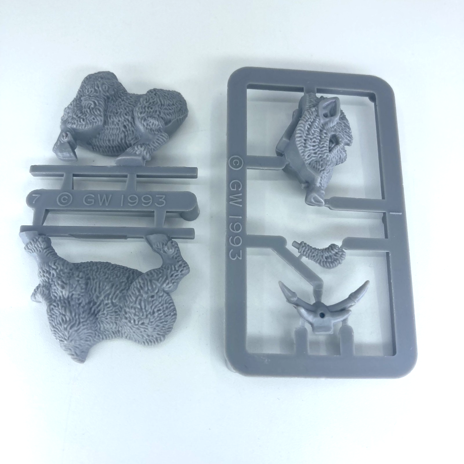 Orc Boar Sprue 1993 - Orcs & Goblins - Warhammer Fantasy Games Worksho