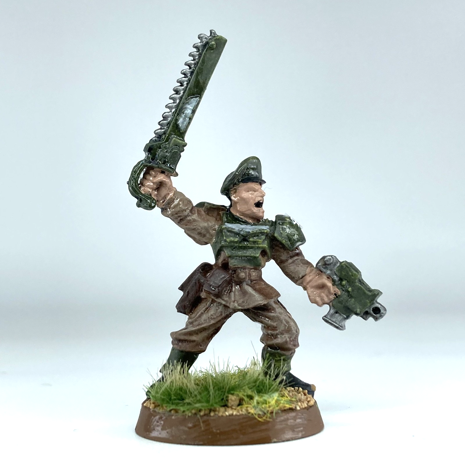 Cadian Sergeant - Imperial Guard - Warhammer 40K GW Classic Metal X167